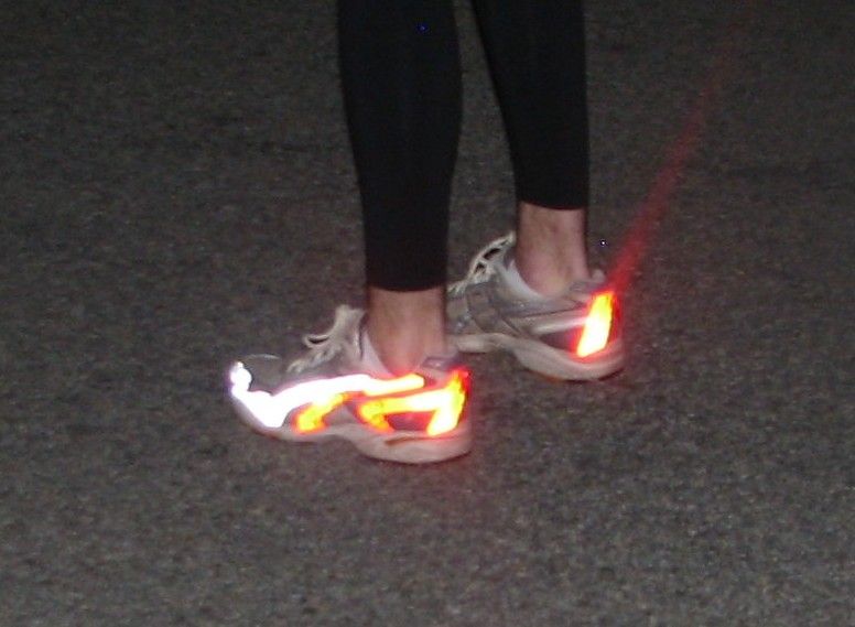 Safe Sneaks(Glow/Reflective Shoes) : 6 Steps (with Pictures ...