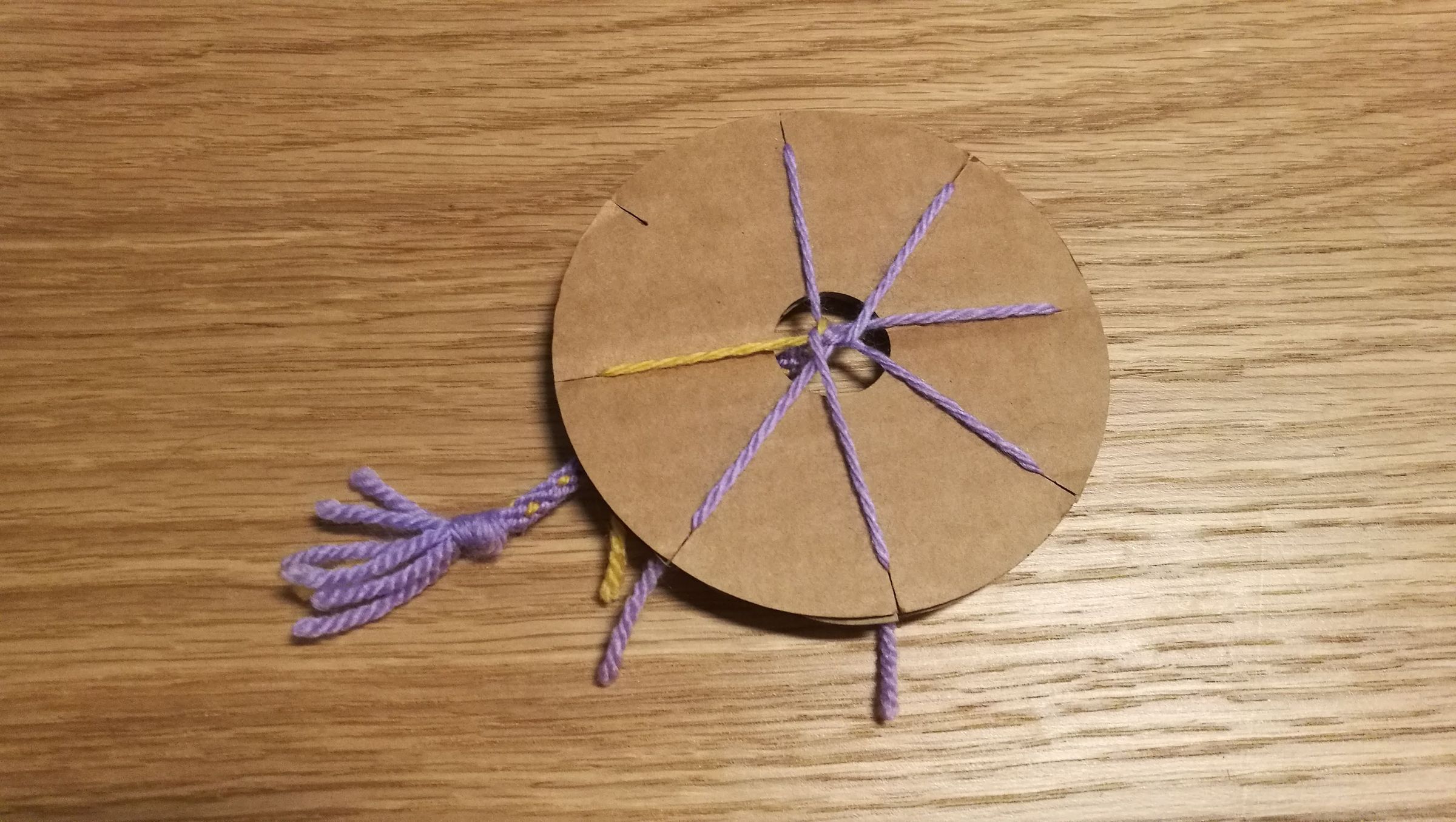 Viking Braids - Make a Trollen Wheel : 6 Steps (with Pictures ...
