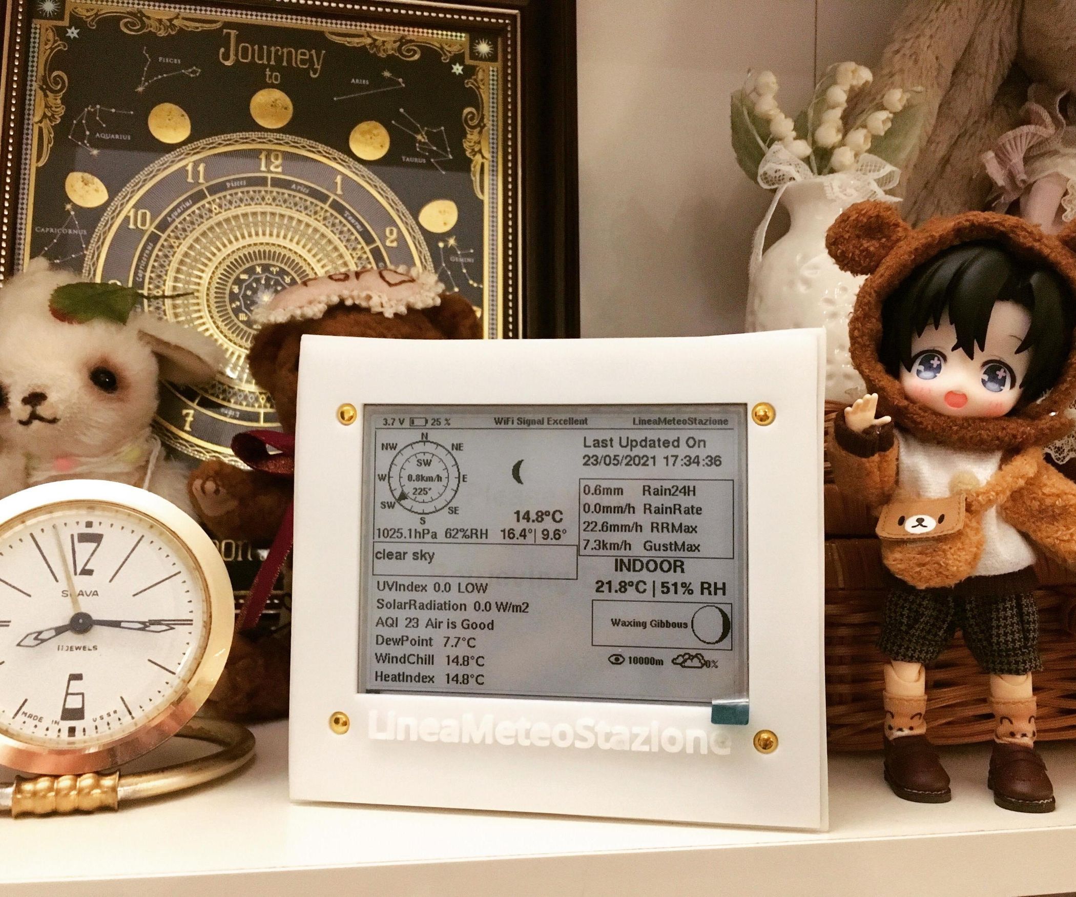 Personalized Professional Weather Station DIY, LineaMeteoStazione V2.0 ...