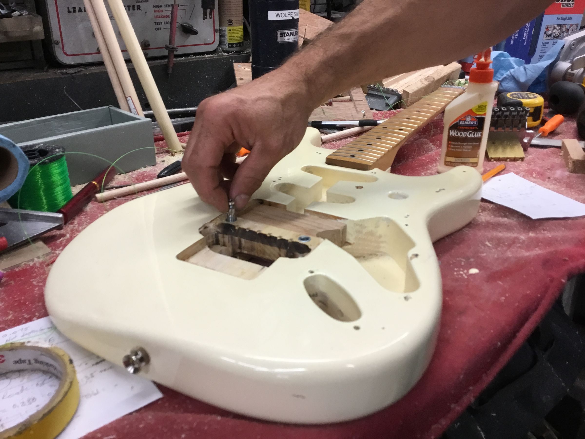 Gotoh Fender Floating Tremolo Install : 32 Steps (with Pictures ...