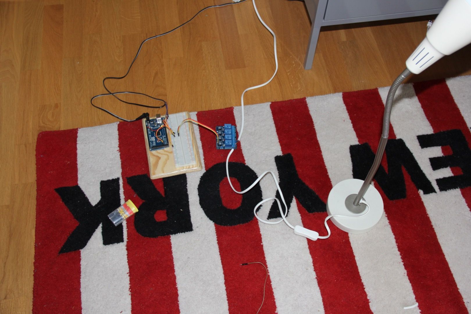 Controlling 120-240 VAC With a Relay Using Arduino : 5 Steps ...