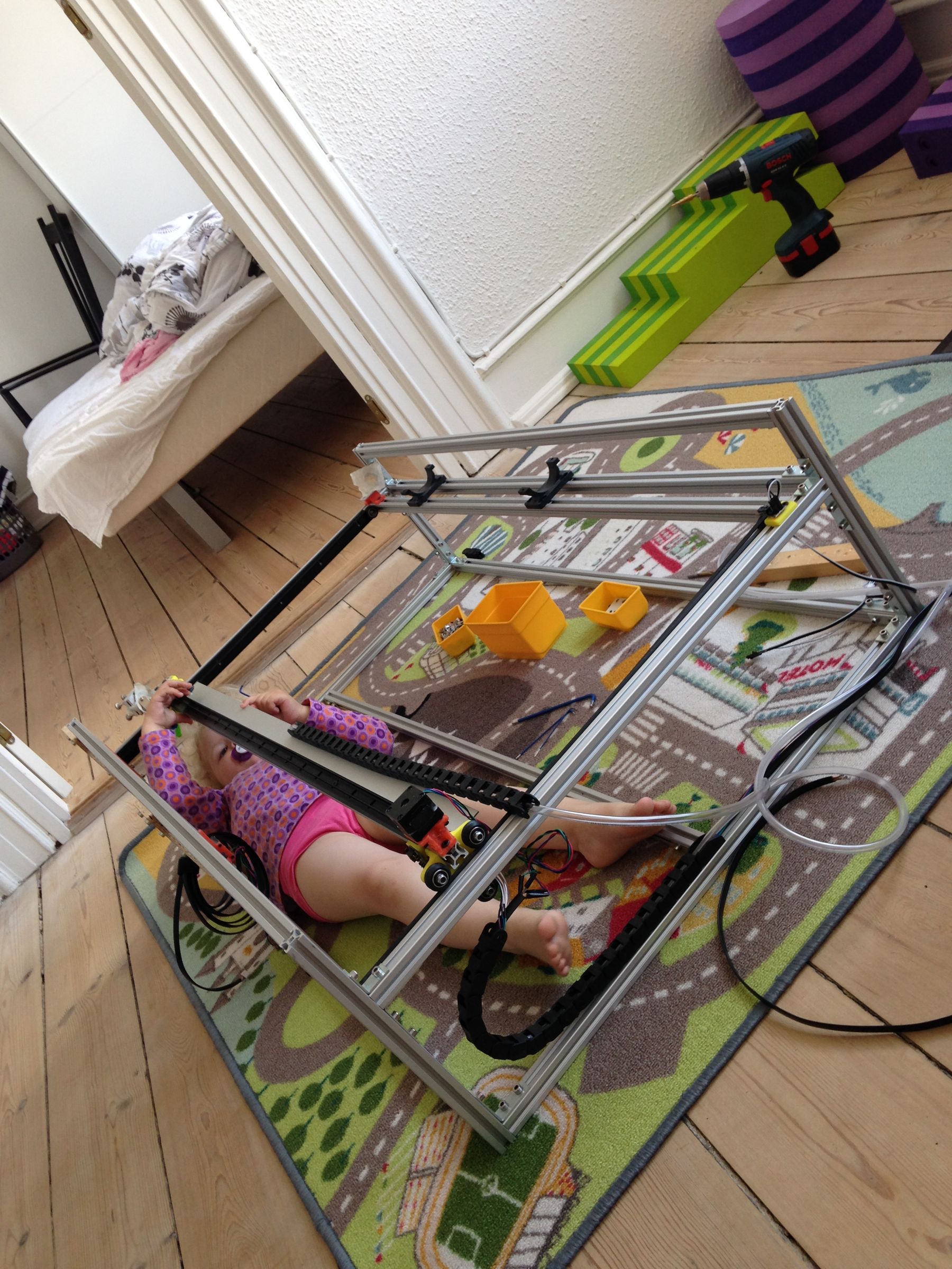 DIY 40W CNC Laser Cutter, From Bad to Better With 3D Printing : 11 ...