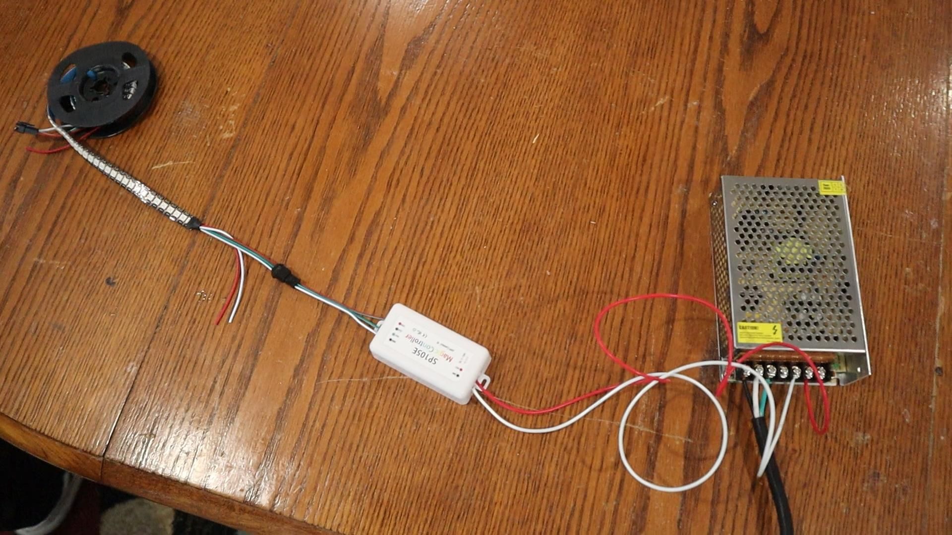 DIY LED Corner Floor Lamp : 3 Steps - Instructables