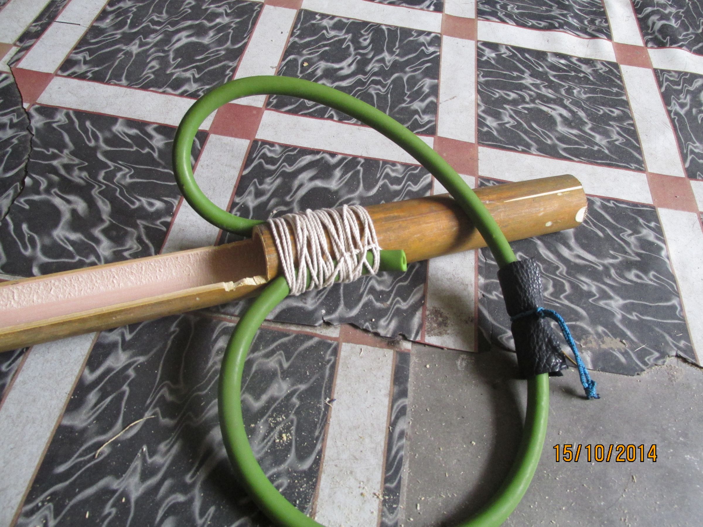 How to Make a 40 Lb Bamboo Spear Gun. : 7 Steps - Instructables