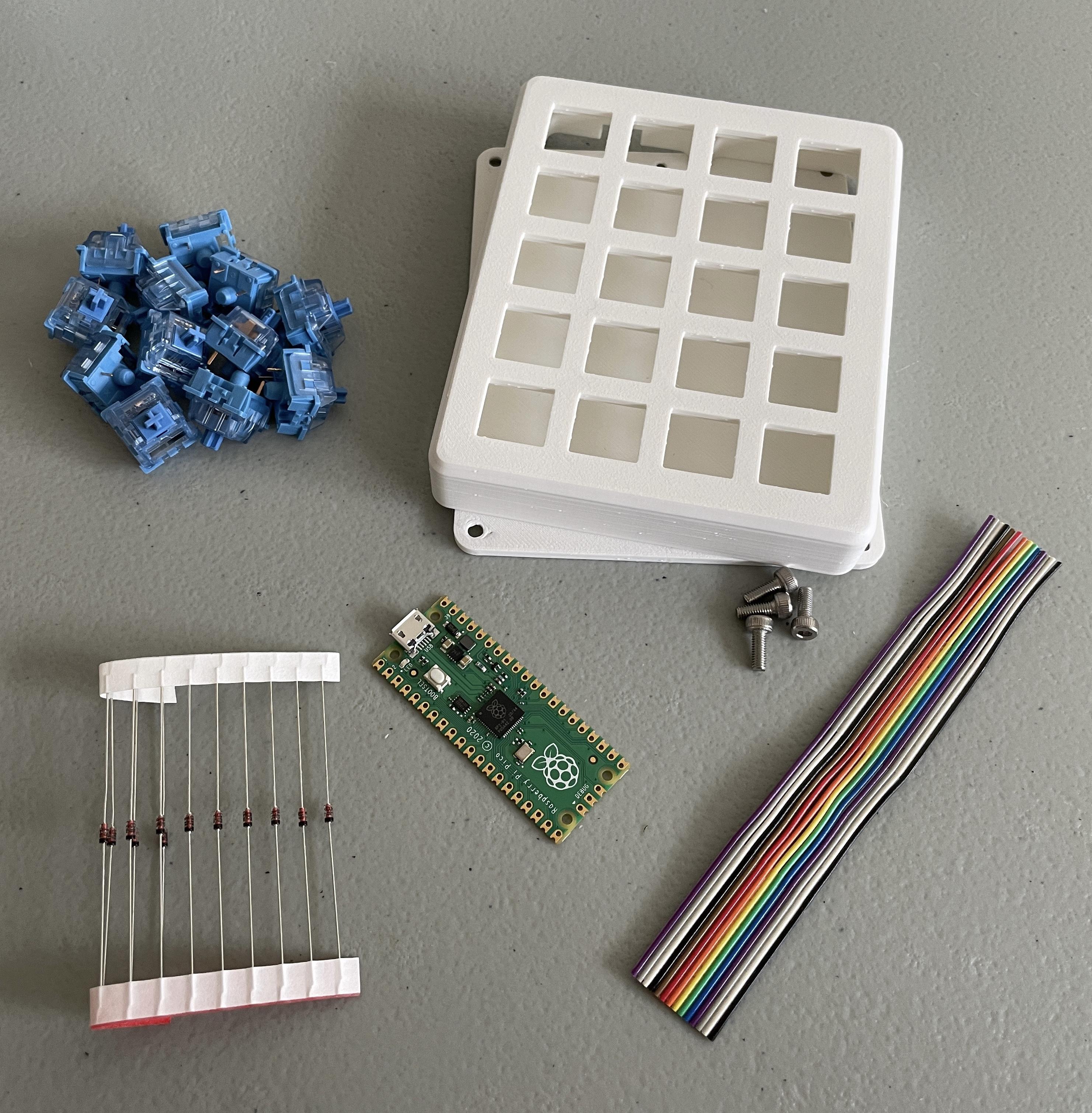 Pico Based Number Pad : 6 Steps (with Pictures) - Instructables