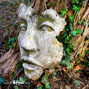 Huge DIY Concrete Face Garden Sculpture : 10 Steps (with Pictures ...