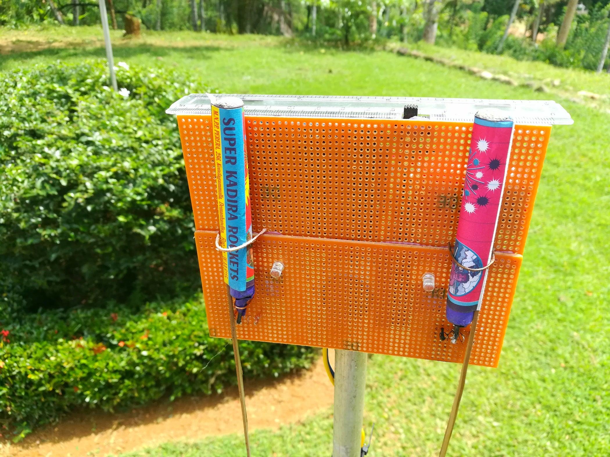 Micro Controlled Firework Rocket Launcher 8 Steps With Pictures Instructables