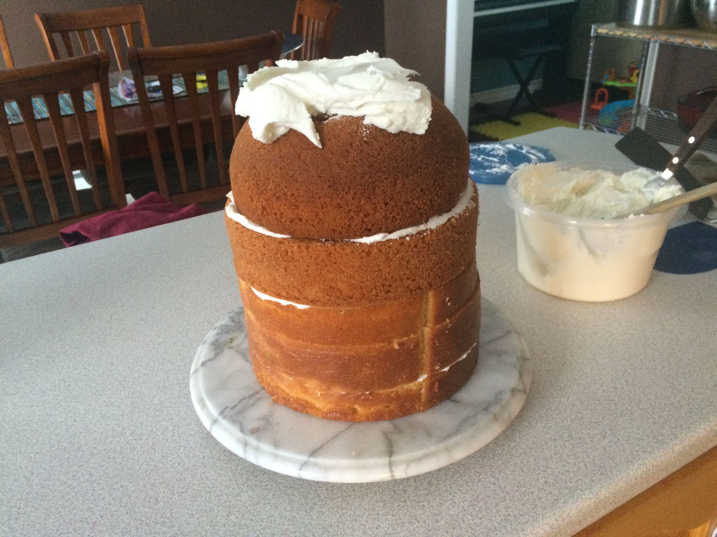 R2-D2 Cake : 5 Steps (with Pictures) - Instructables