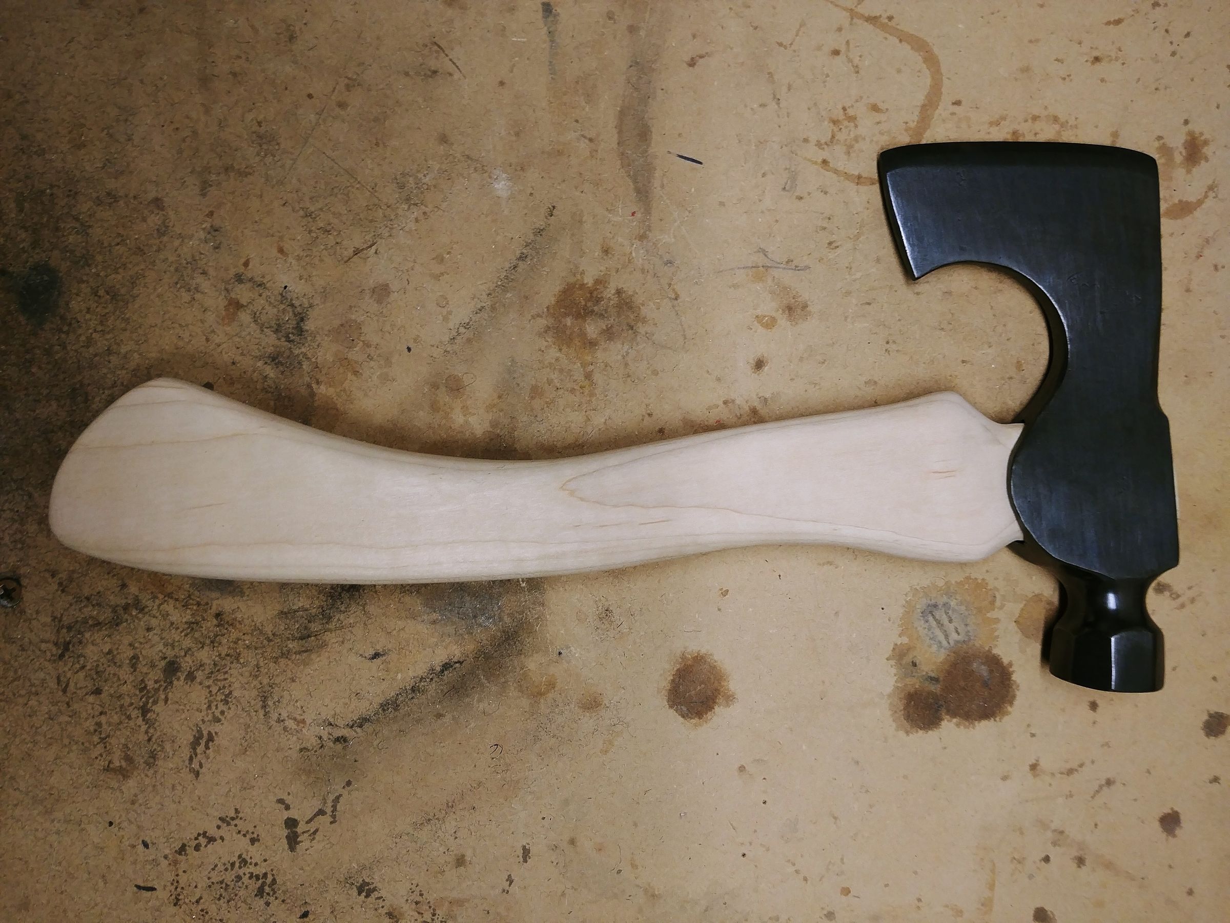 Turn an Old Hatchet Head Into a Bearded Hatchet : 10 Steps (with ...
