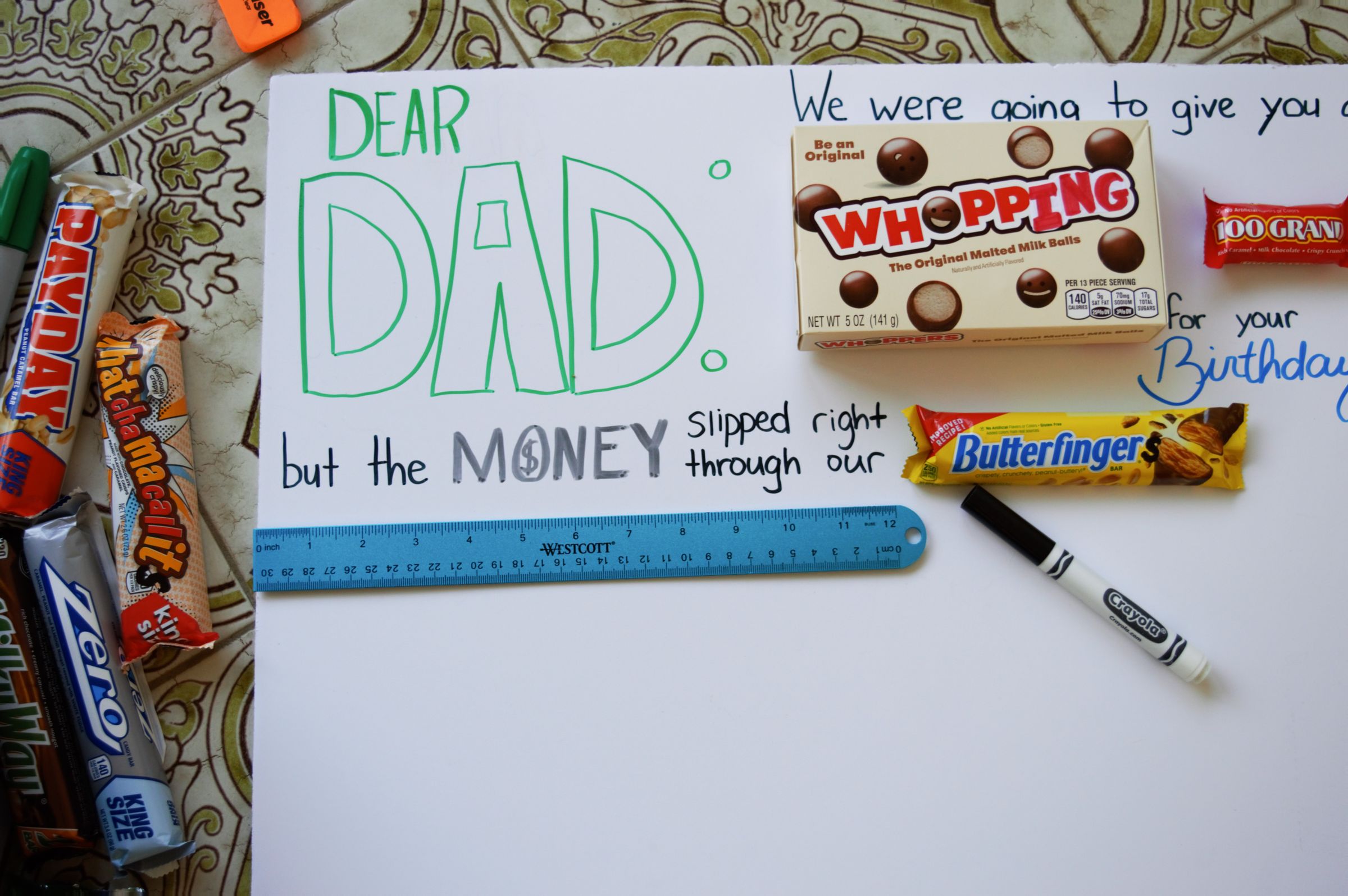 The Candy Bar Card : 13 Steps (with Pictures) - Instructables