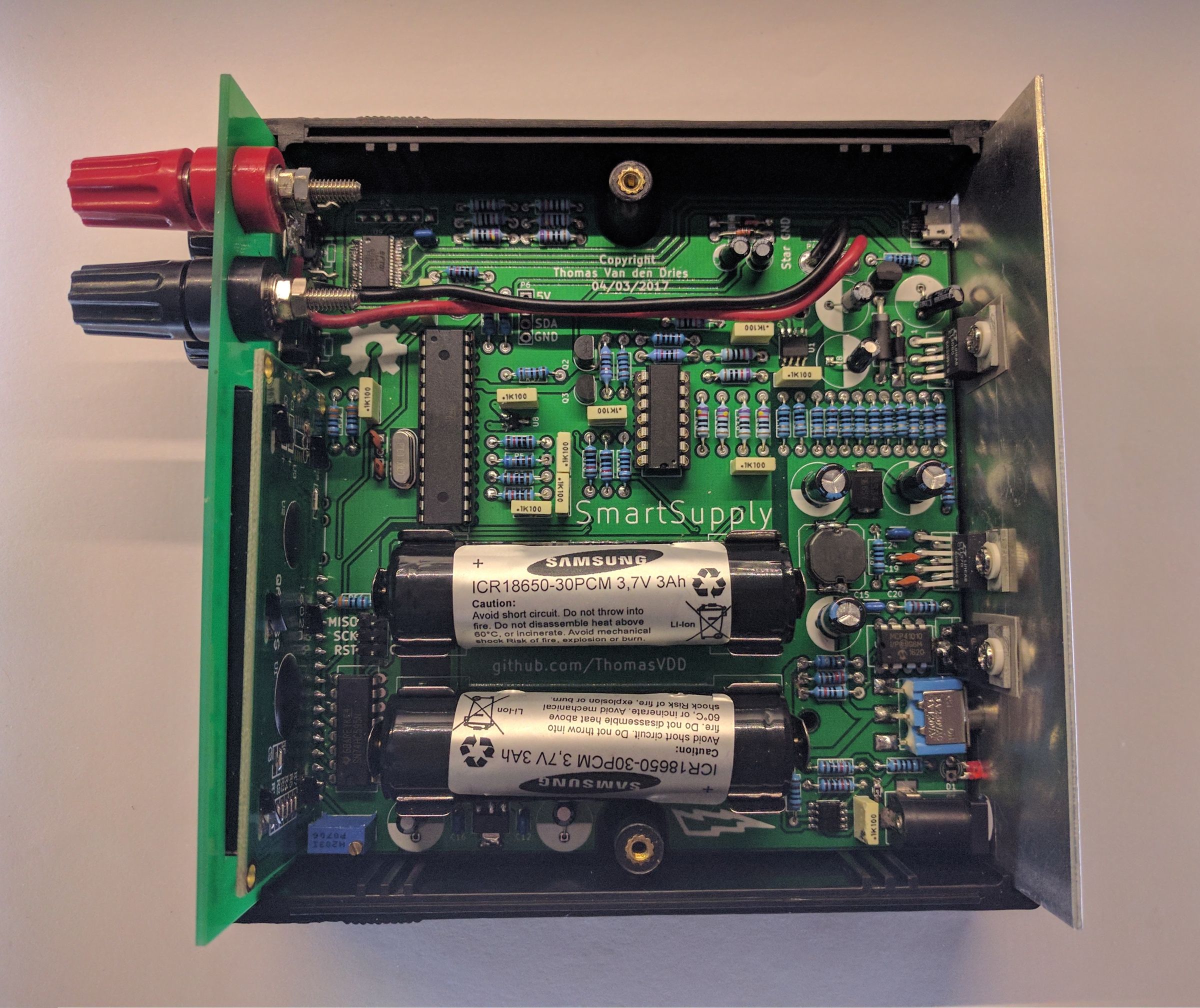 Digital Battery Operated Powersupply : 7 Steps (with Pictures ...