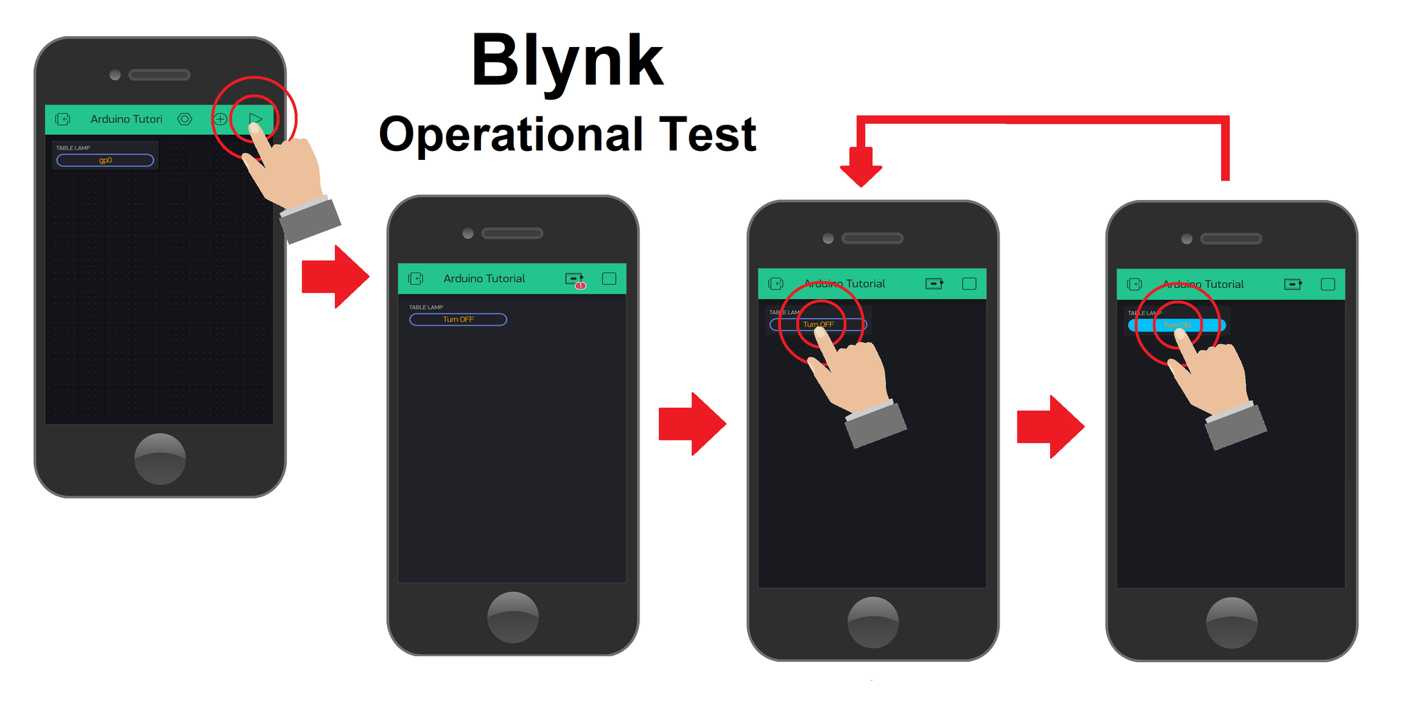 Arduino Tutorial Blynk Styled Button And Esp 01 Relay Module 3 Steps With Pictures