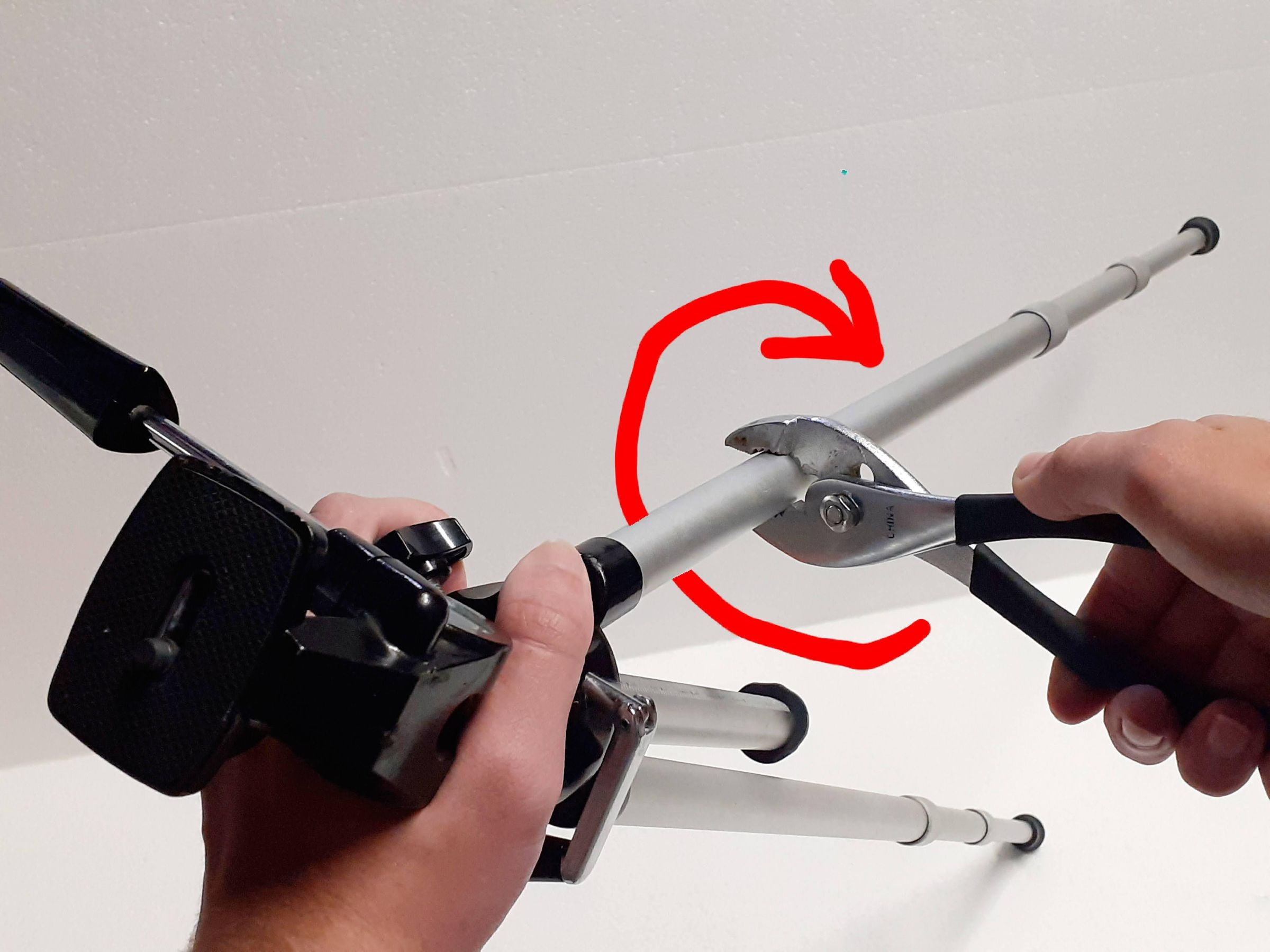 Collapsable Walking Stick From Old Tripod : 8 Steps (with Pictures) - Instructables
