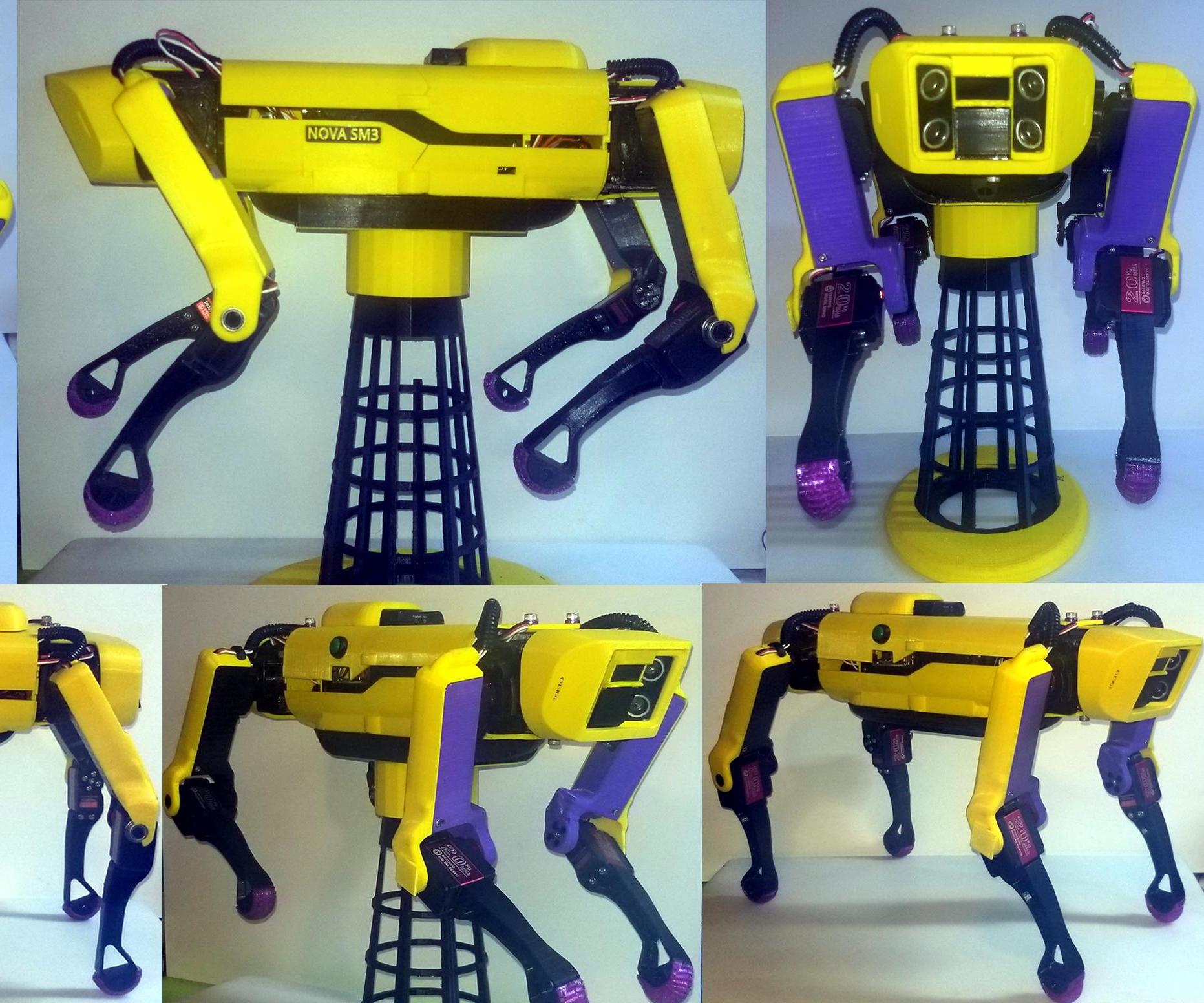 Nova Spot Micro 3 - a Spot Mini Clone Quadruped Robot Dog : 7 Steps (with Pictures) - Instructables