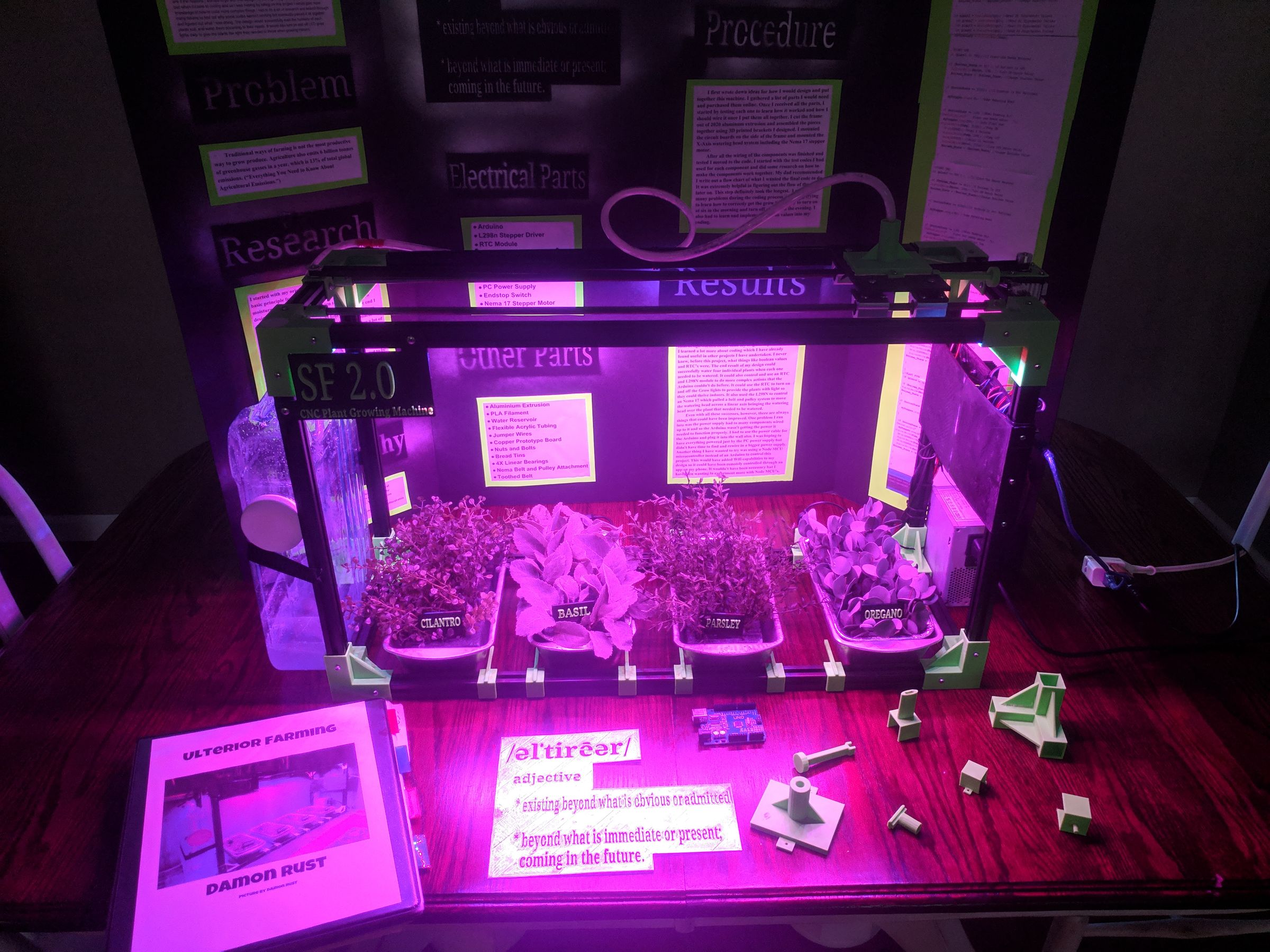 CNC Arduino Plant Growing Machine : 7 Steps (with Pictures) - Instructables