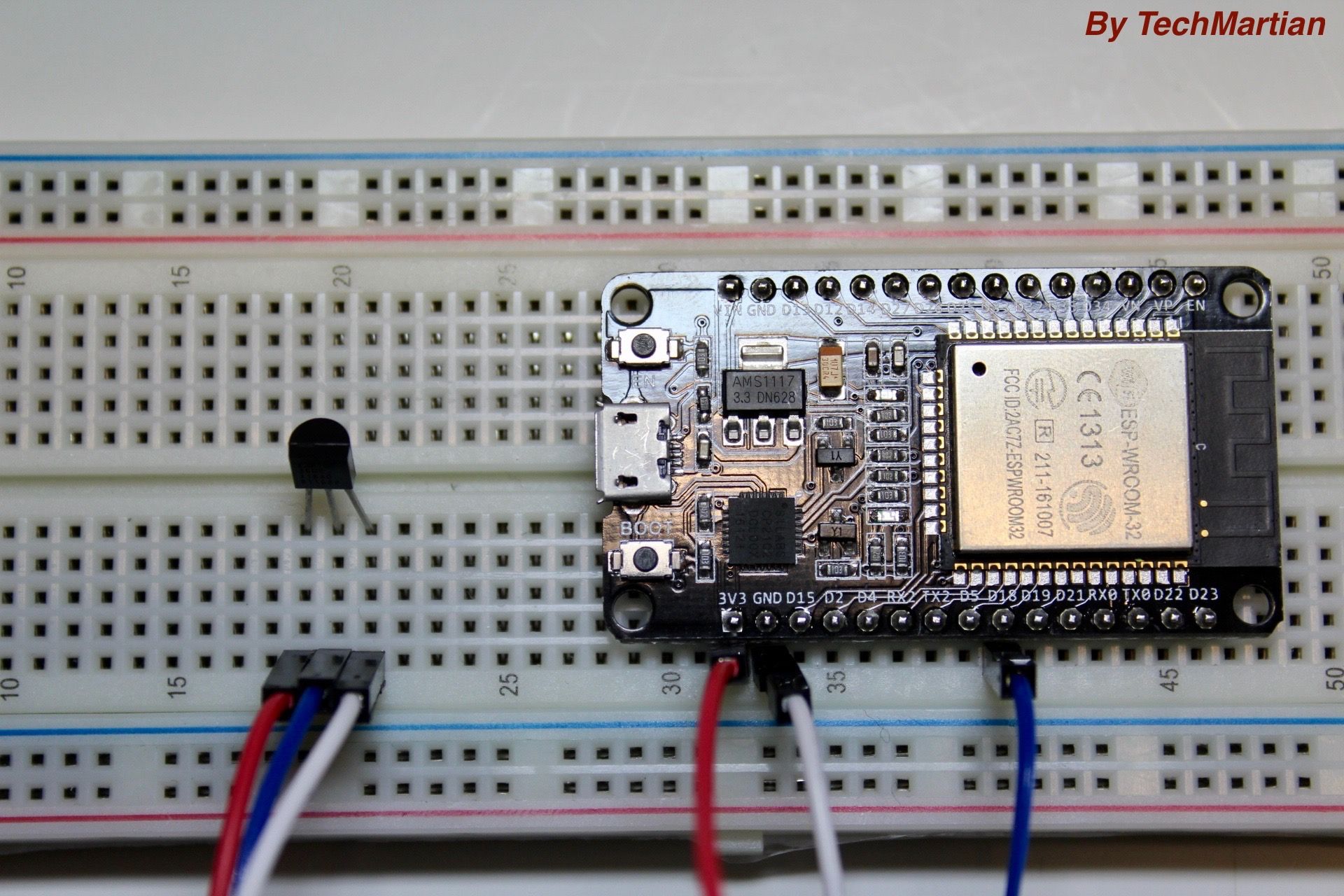 Simple Thermometer Using TMP36 and ESP32 : 4 Steps - Instructables