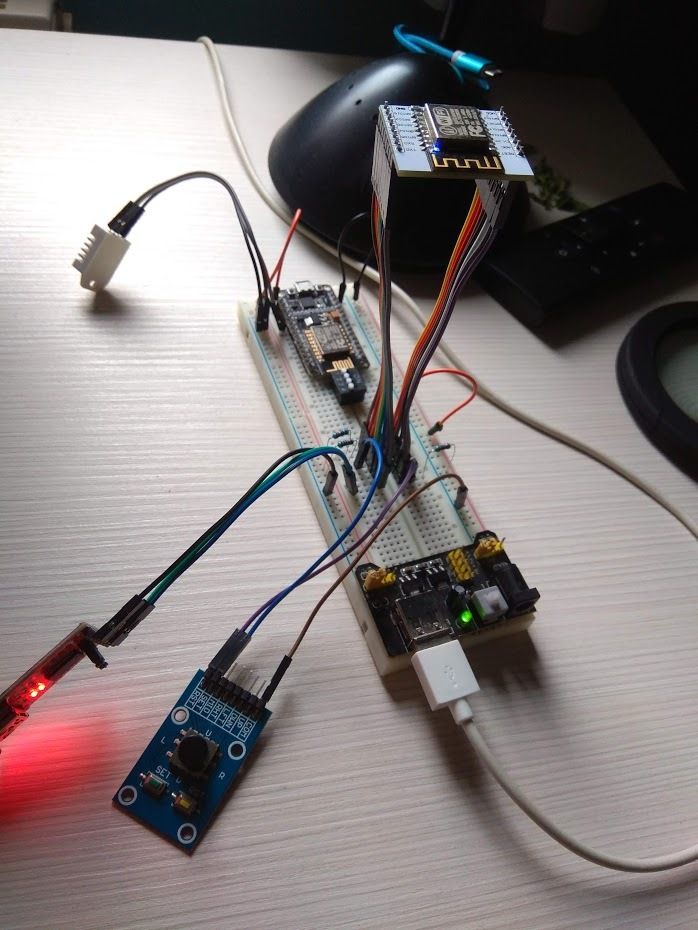 ESP-12F: ESP8266 Module - Minimal Breadboard for Flashing : 11 Steps ...