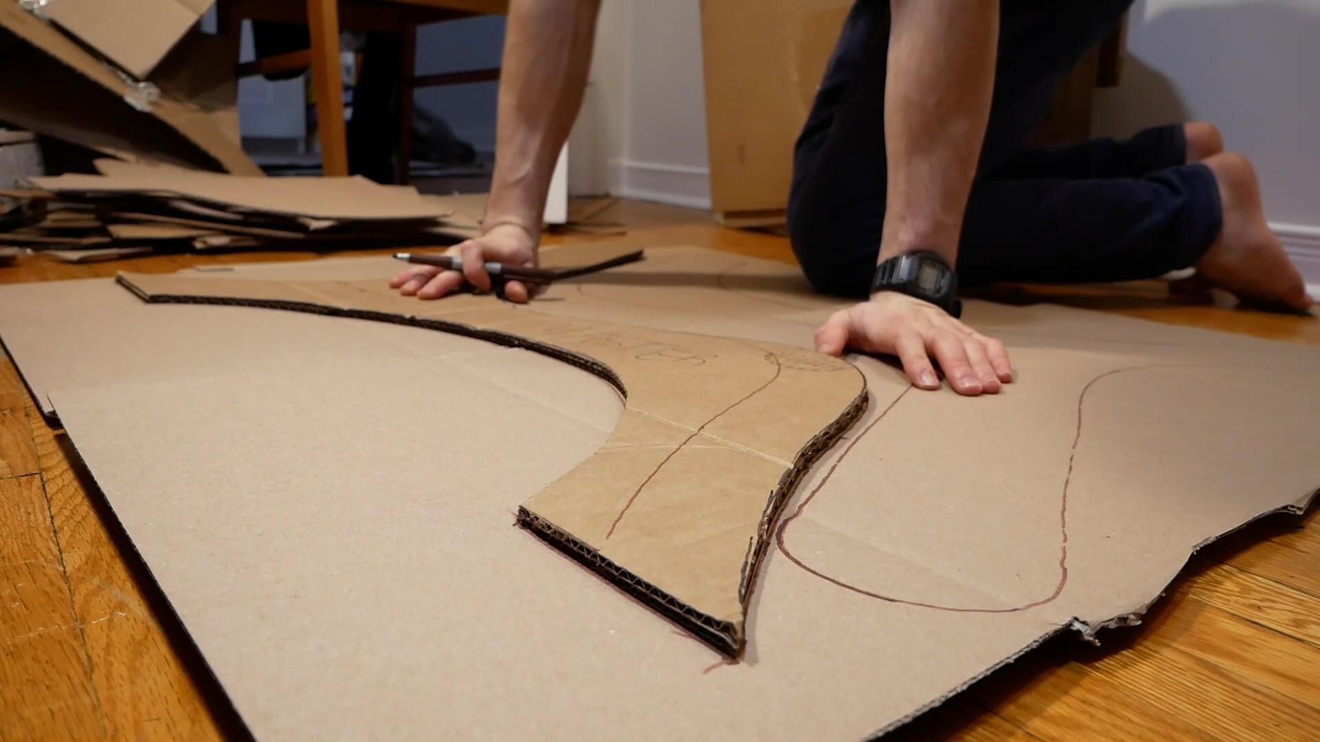 Modern Cardboard Chair : 5 Steps (with Pictures) - Instructables