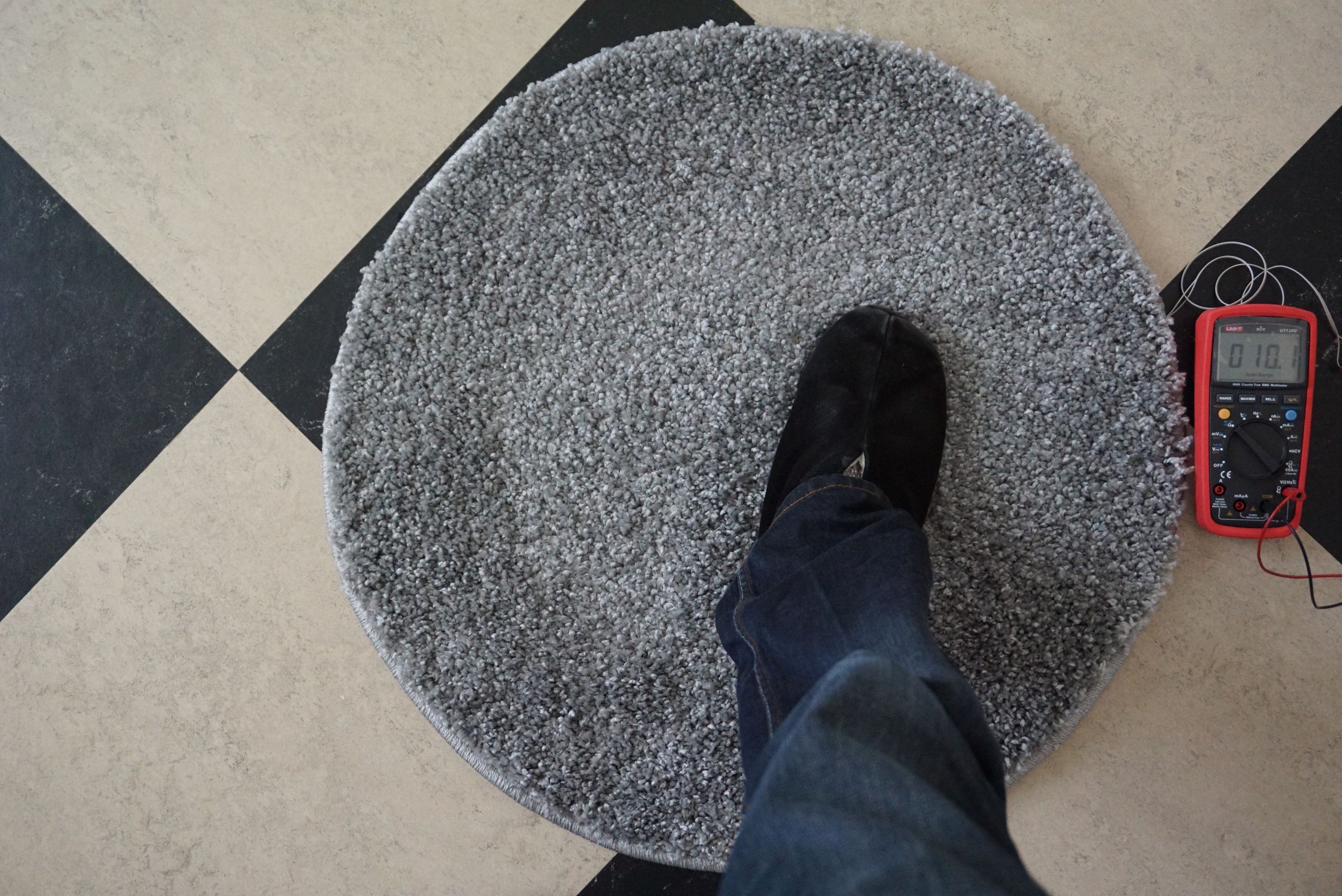 Pressure Sensitive Floor Mat Sensor : 9 Steps (with Pictures ...