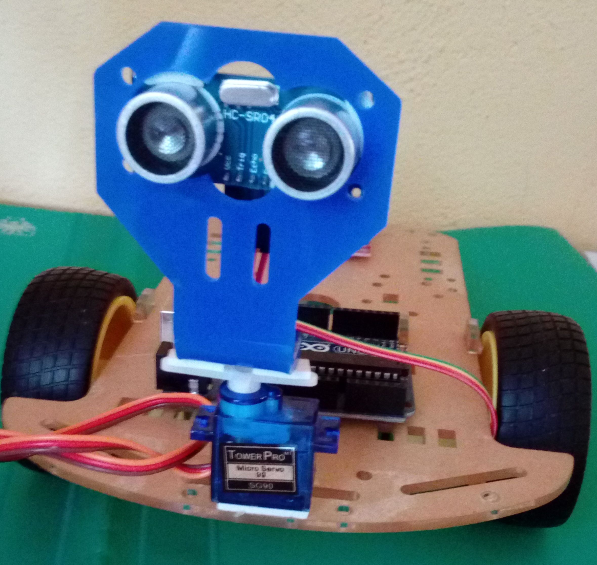 Obstacle Avoiding Robot (Arduino) : 8 Steps (with Pictures) - Instructables