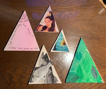 TRIANGLE BOOK From One Sheet of Paper : 7 Steps - Instructables