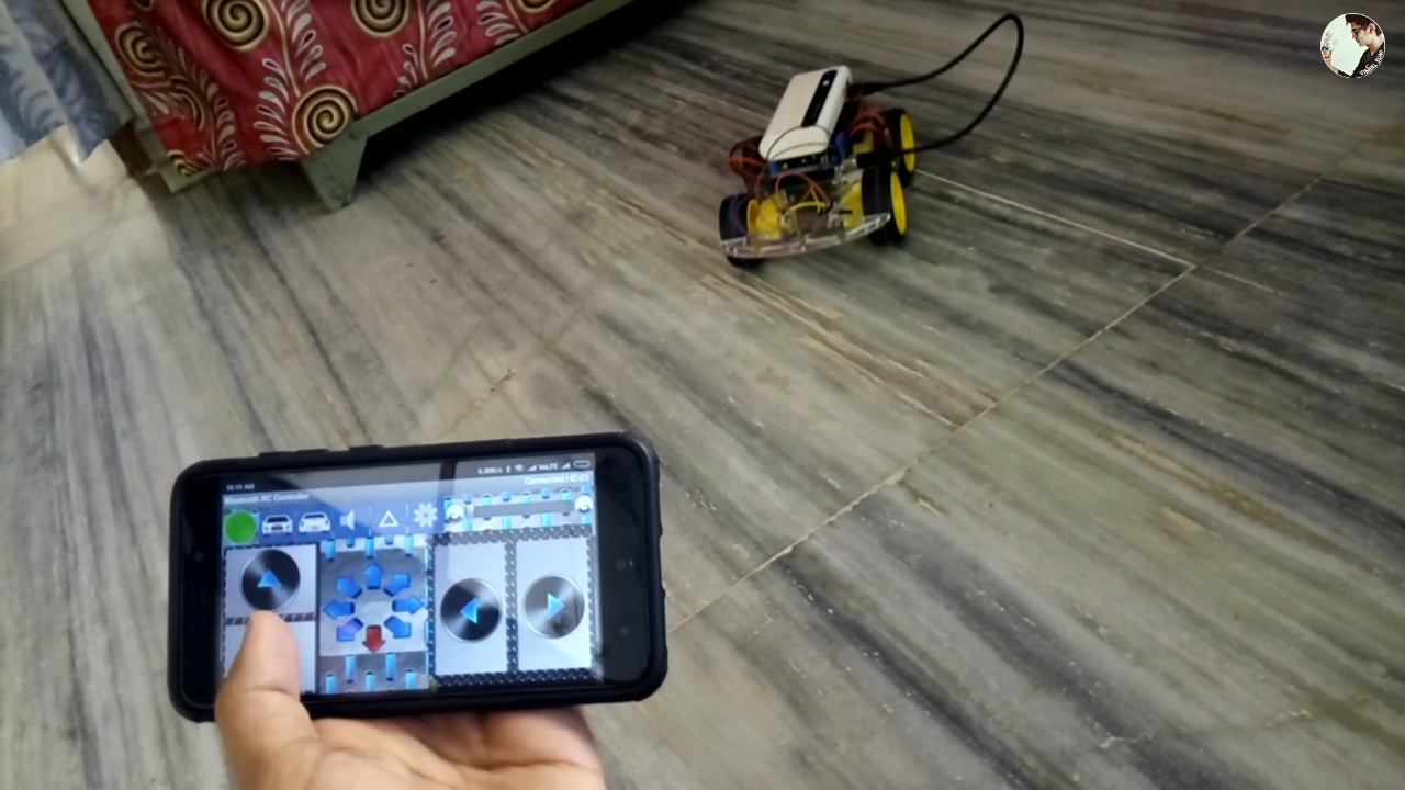 Mobile Controlled Bluetooth Car || Easy || Simple || Hc-05 || Motor ...