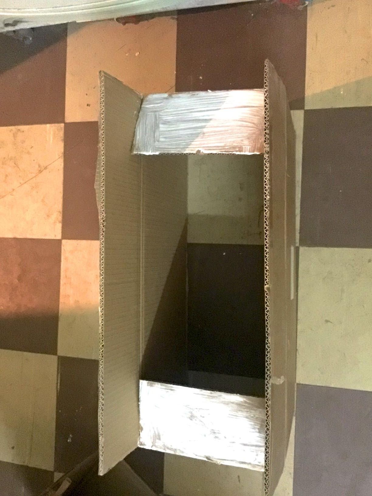 Turn Old Cheap CardBoard Box Into a Useful Premuim Storage Shelf With ...