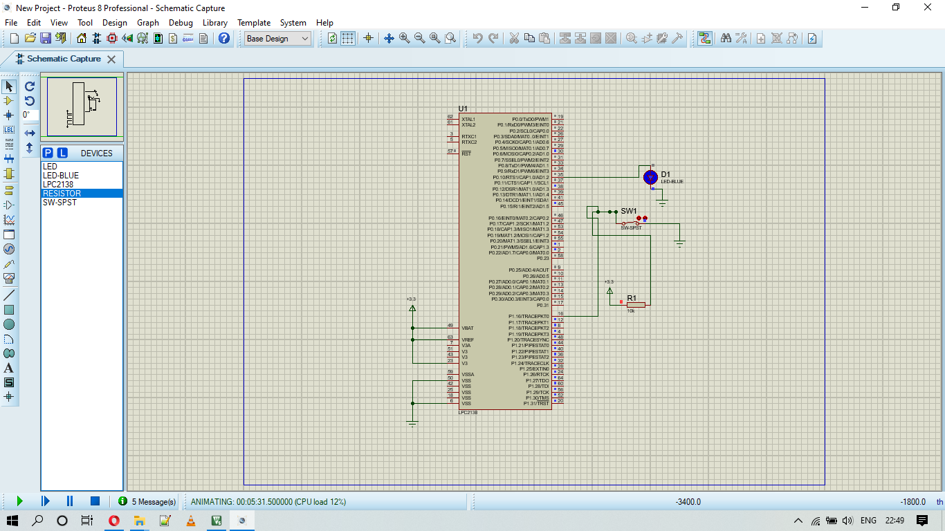 Switch Interface With LPC2148 : 3 Steps - Instructables