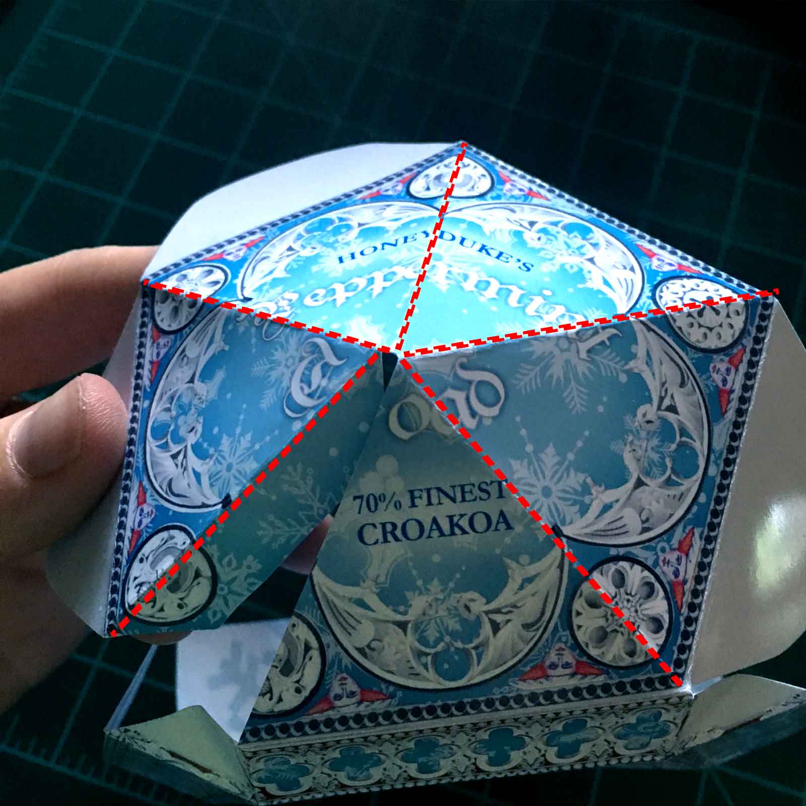 Honeyduke's Peppermint Toad Custom Box & Recipe : 5 Steps (with ...