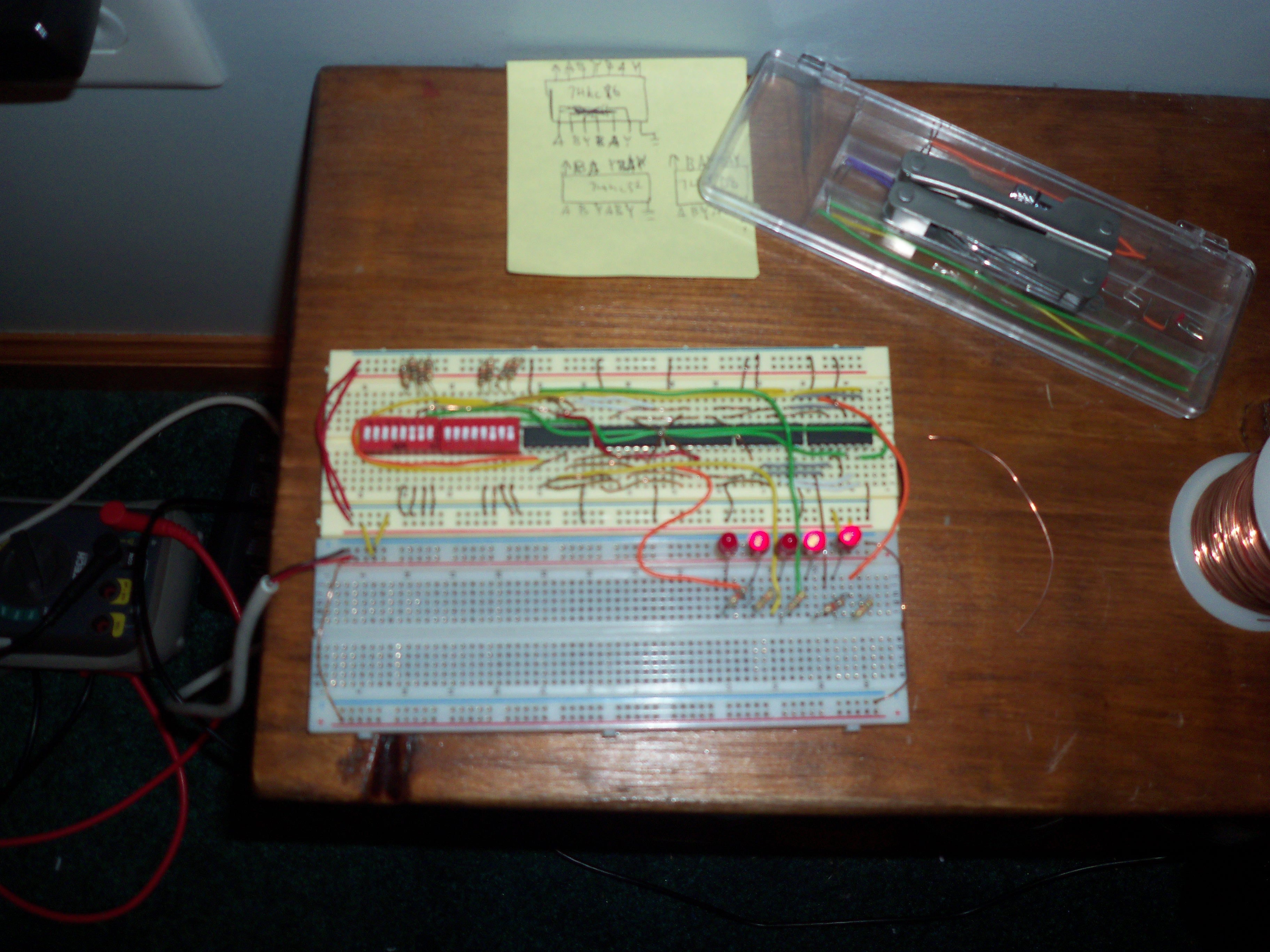 4 Bit Binary Calculator : 7 Steps - Instructables