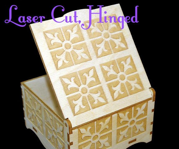 Laser Cut Hinged Wooden Box (4"x4") : 7 Steps (with Pictures ...