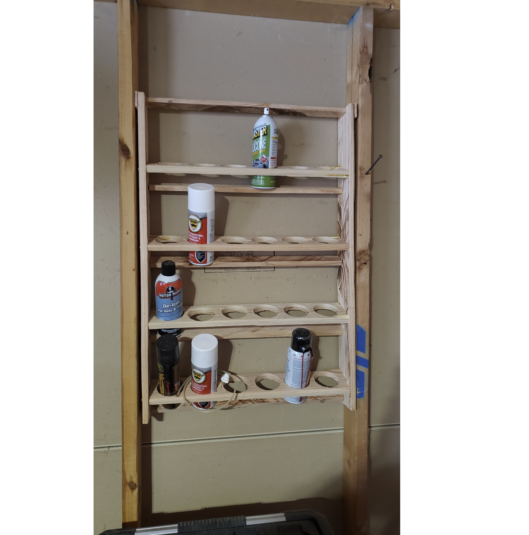 Aerosol Spray Can Wall Storage : 6 Steps (with Pictures) - Instructables