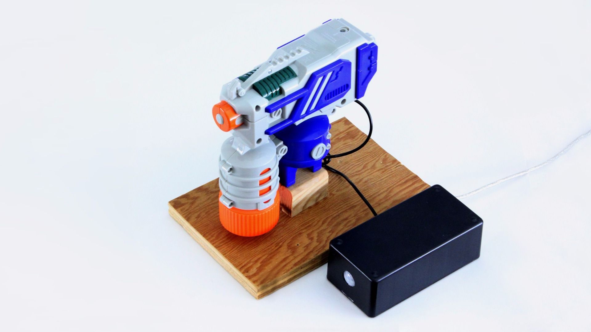 Motion Activated Gun Turret : 11 Steps (with Pictures) - Instructables