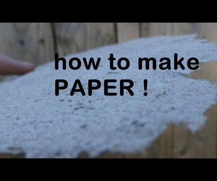 How to Make PAPER : 6 Steps (with Pictures) - Instructables