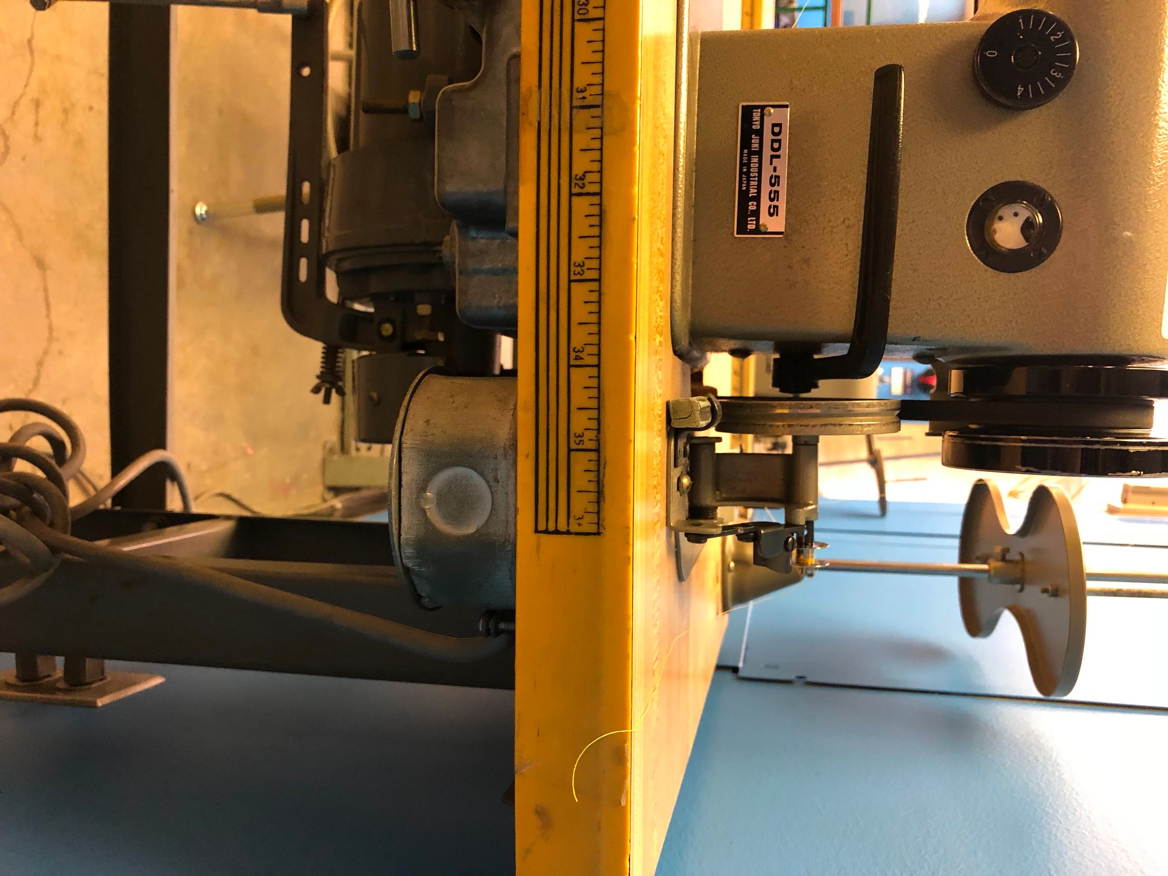 How to Thread a Juki Industrial Sewing Machine : 8 Steps (with Pictures ...