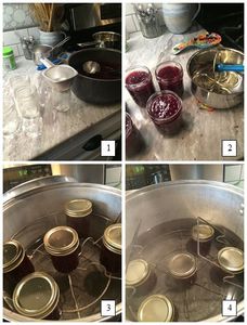 Making Cooked Raspberry Jam Using Frozen Raspberries : 4 Steps (with ...