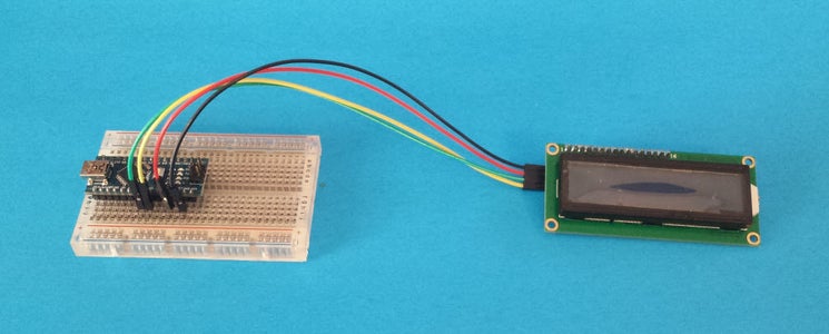 How To Connect A Serial Lcd With An Arduino Nano 3 Steps Instructables