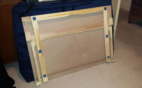 Lightweight Portable Table-Top Artists Easel : 6 Steps (with Pictures ...