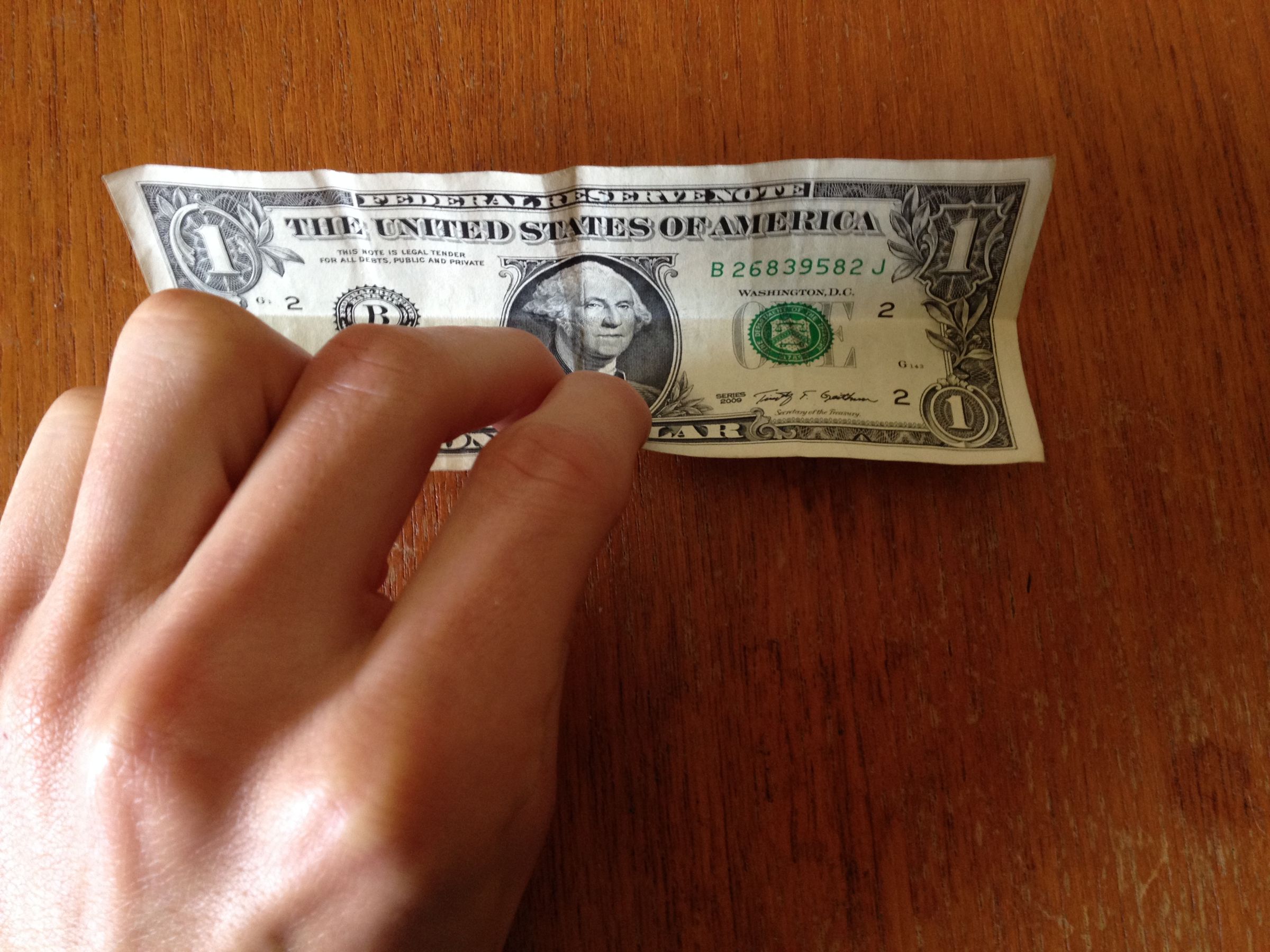 Dollar Bill Origami- Shirt and Tie : 15 Steps (with Pictures ...