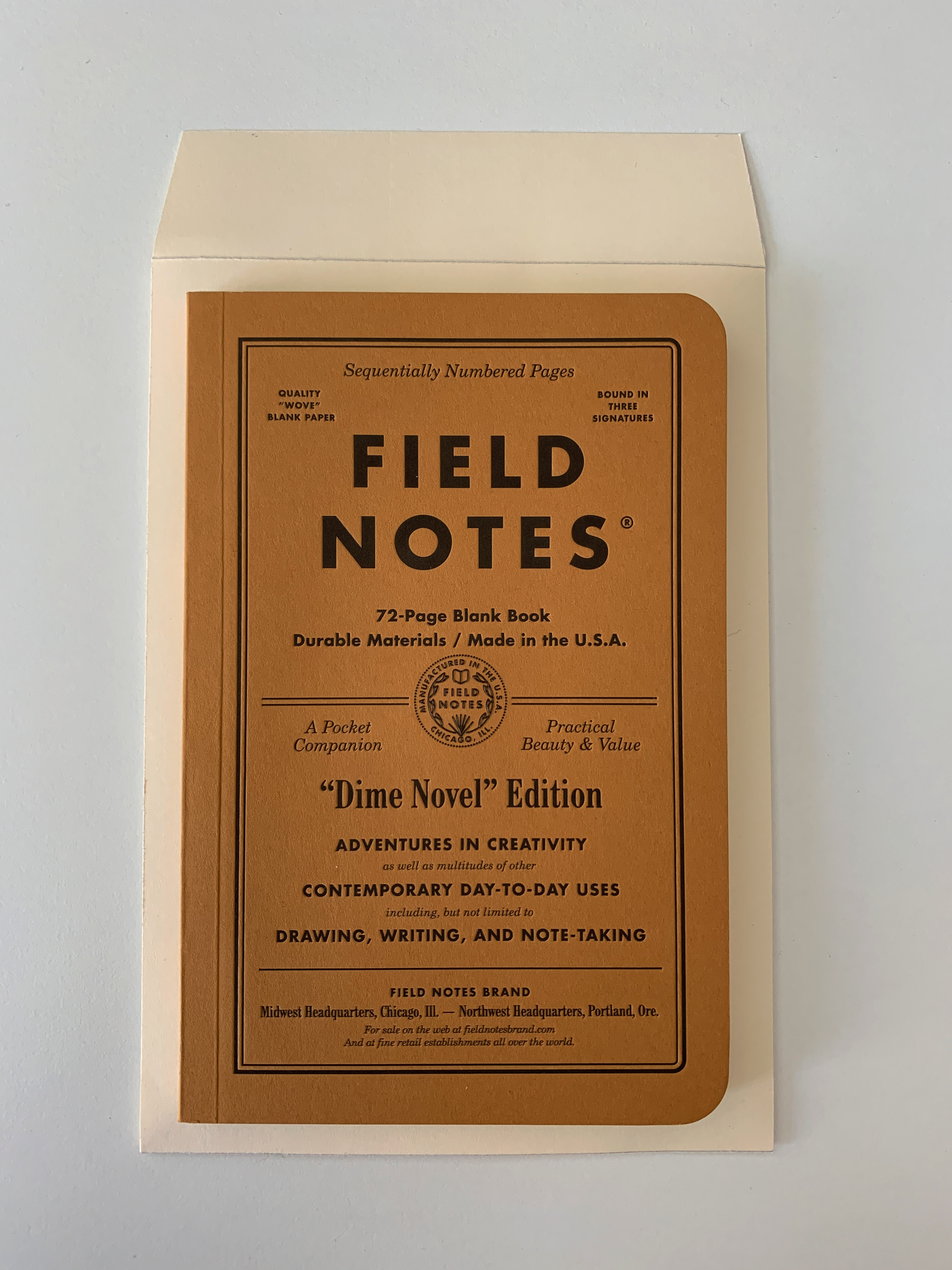Field Notes Archival Envelopes : 7 Steps (with Pictures) - Instructables