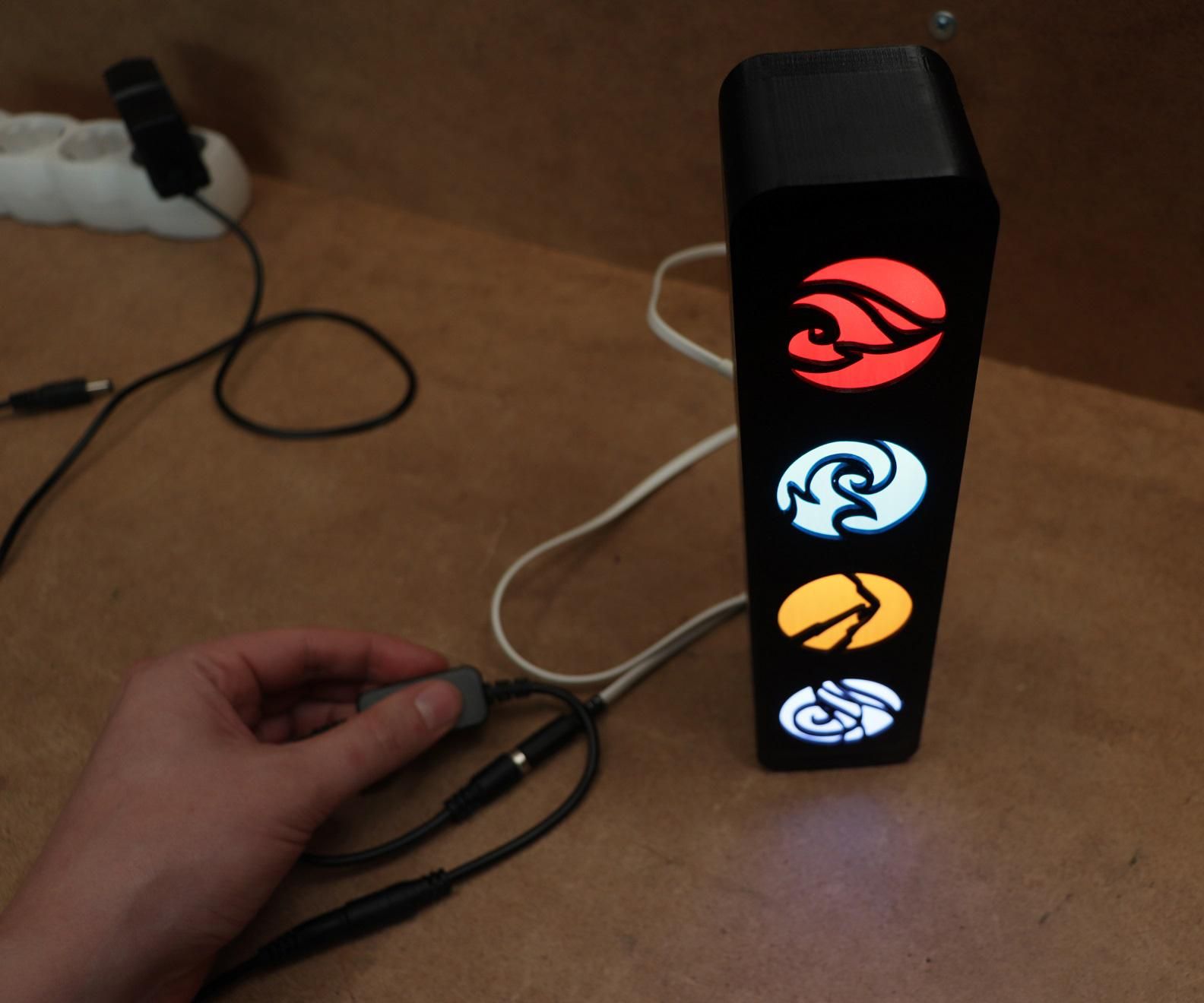 The Decorative Light of Four Elements : 8 Steps (with Pictures ...