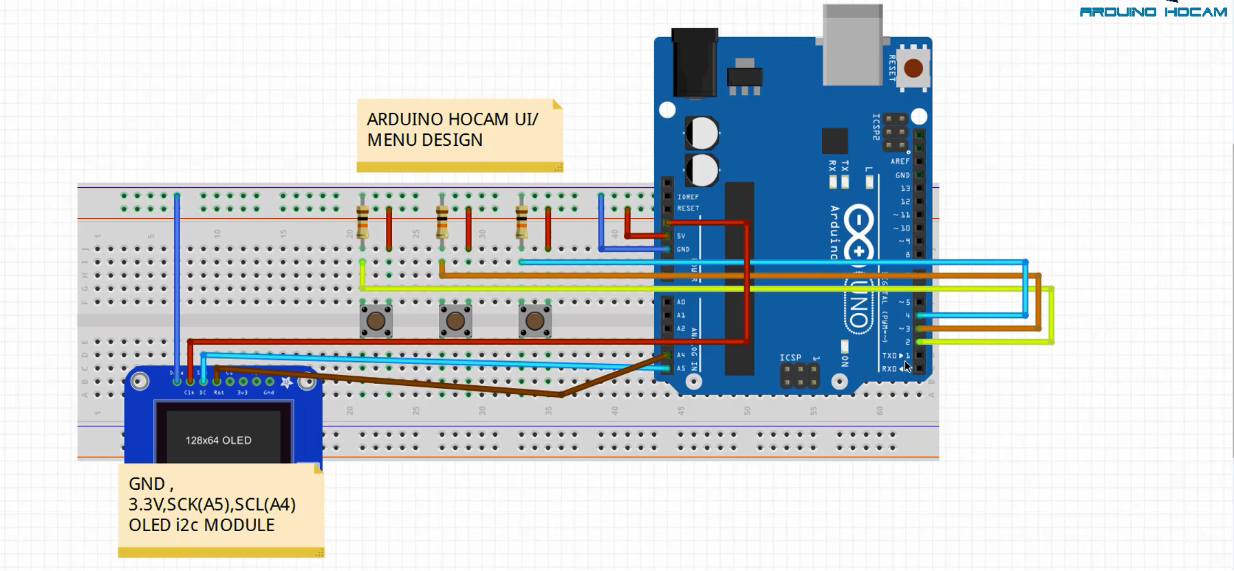 ARDUINO MENU DESIGN With OLED-UI(USER INTERFACE) : 4 Steps - Instructables