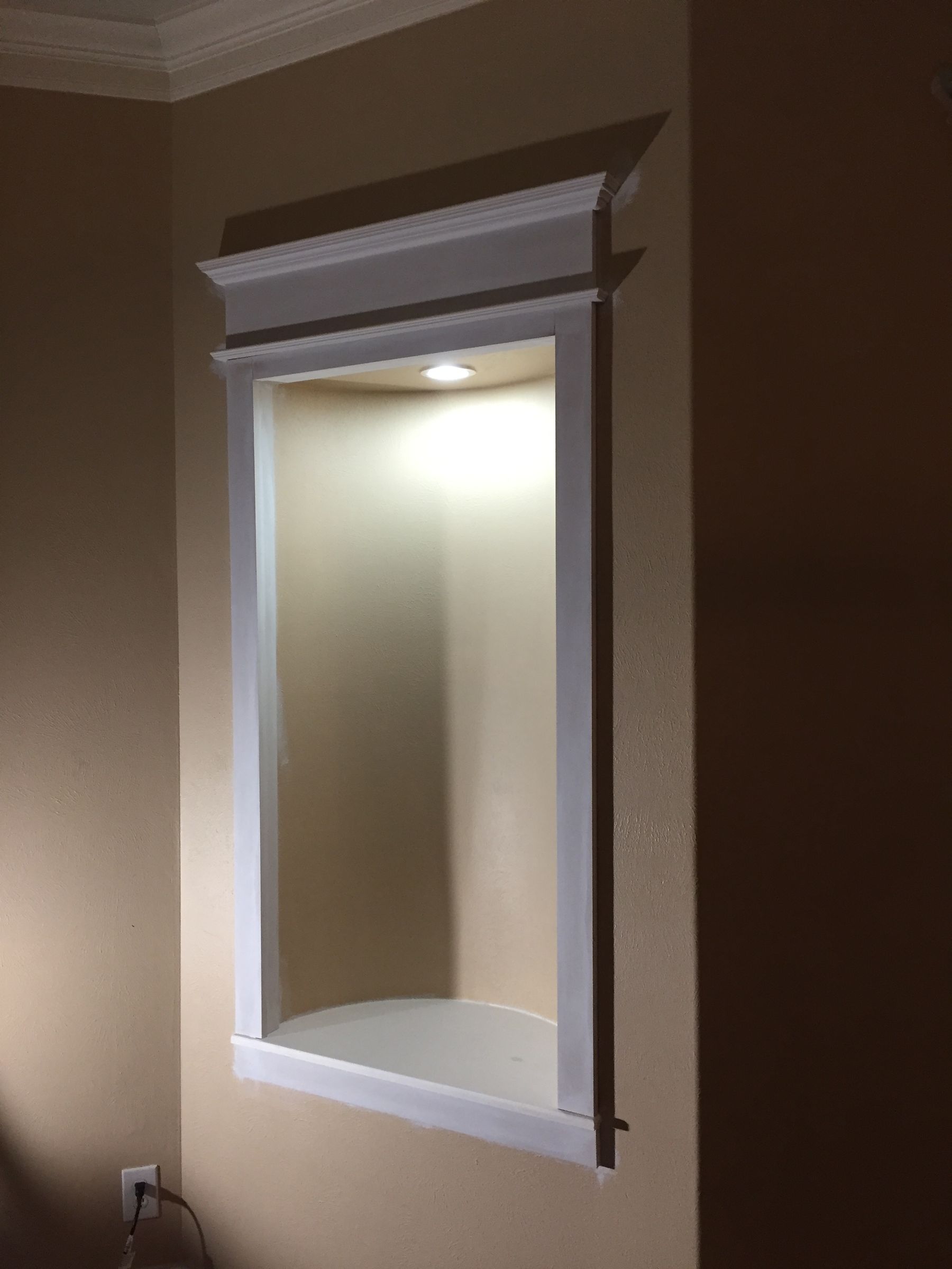 Alcove Update With MDF and Moldings : 10 Steps (with Pictures ...