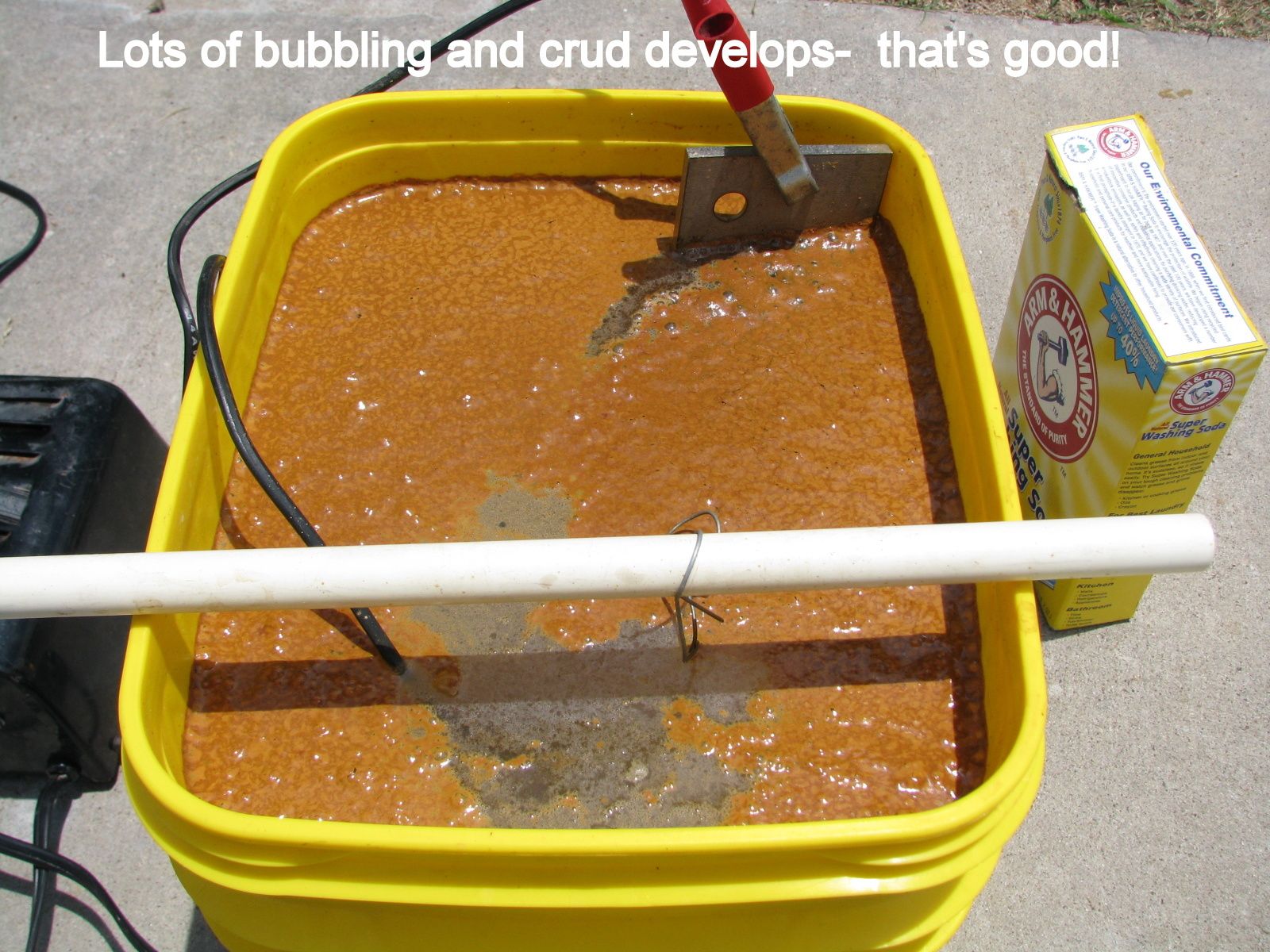 Rusty Junk to Useful Stuff EASY With Chemistry! : 6 Steps (with ...