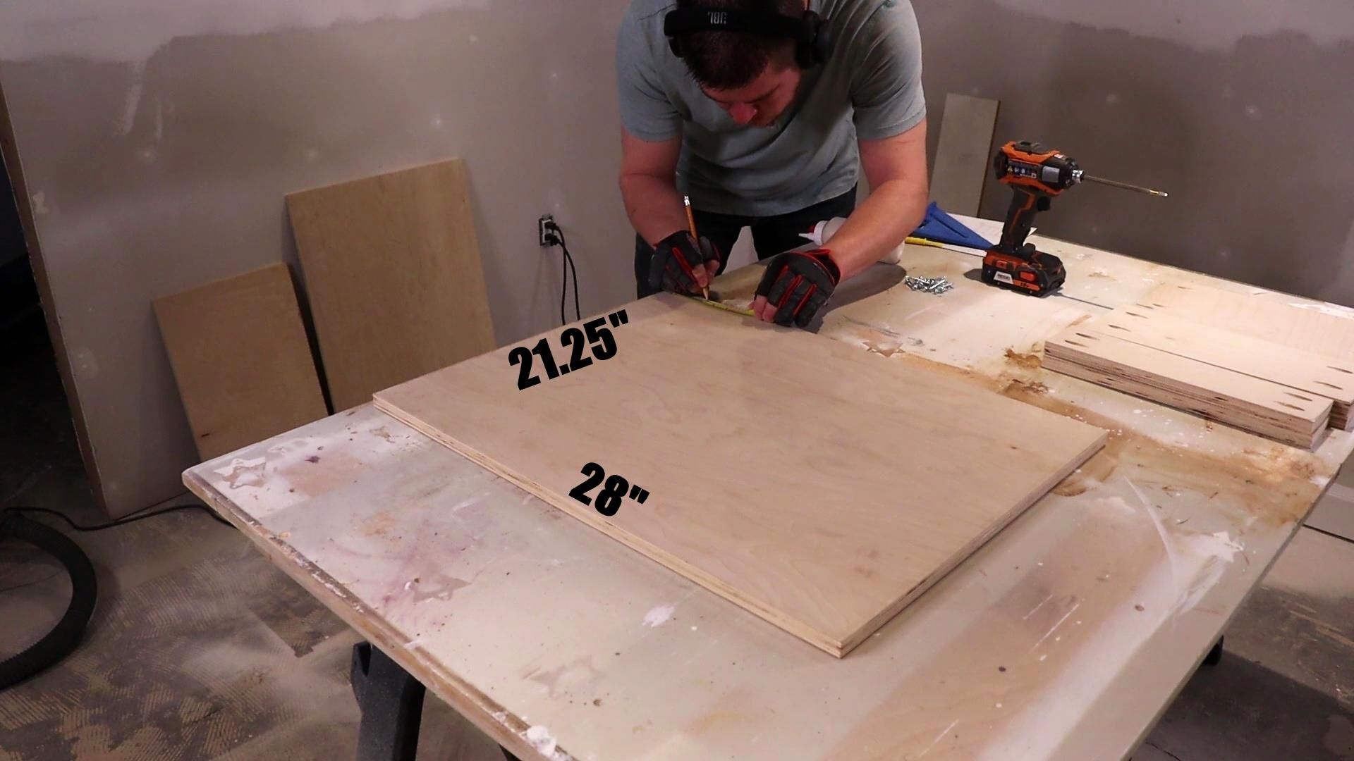 DIY Computer Desk | Cable Management, Storage, LED's : 13 Steps (with ...