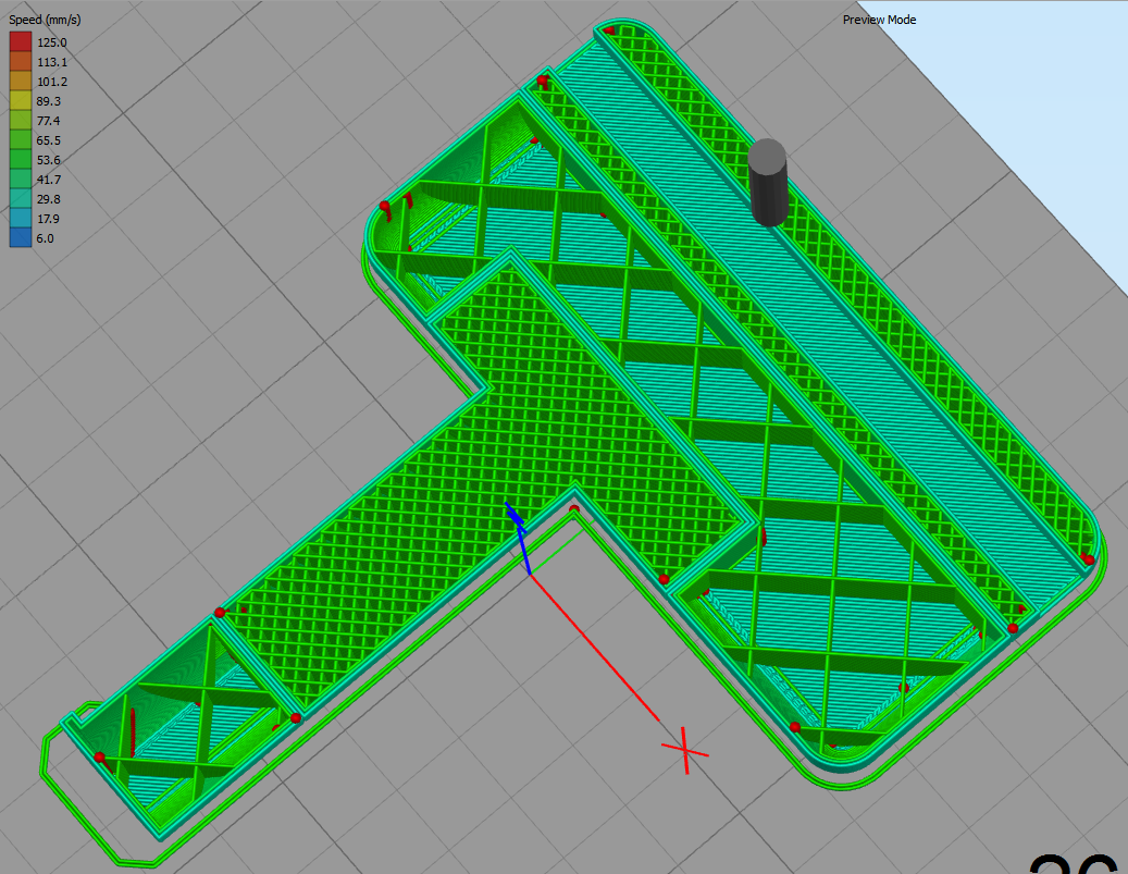 Change Infill Density in a Specific Section on a 3D Model for 3D ...