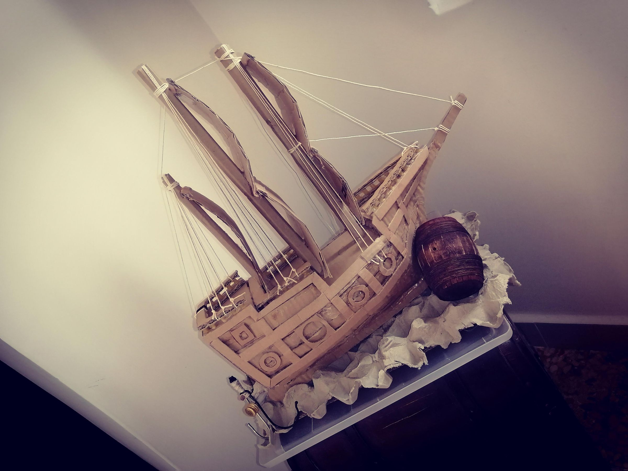DIY Cardboard Pirate Ship : 8 Steps (with Pictures) - Instructables