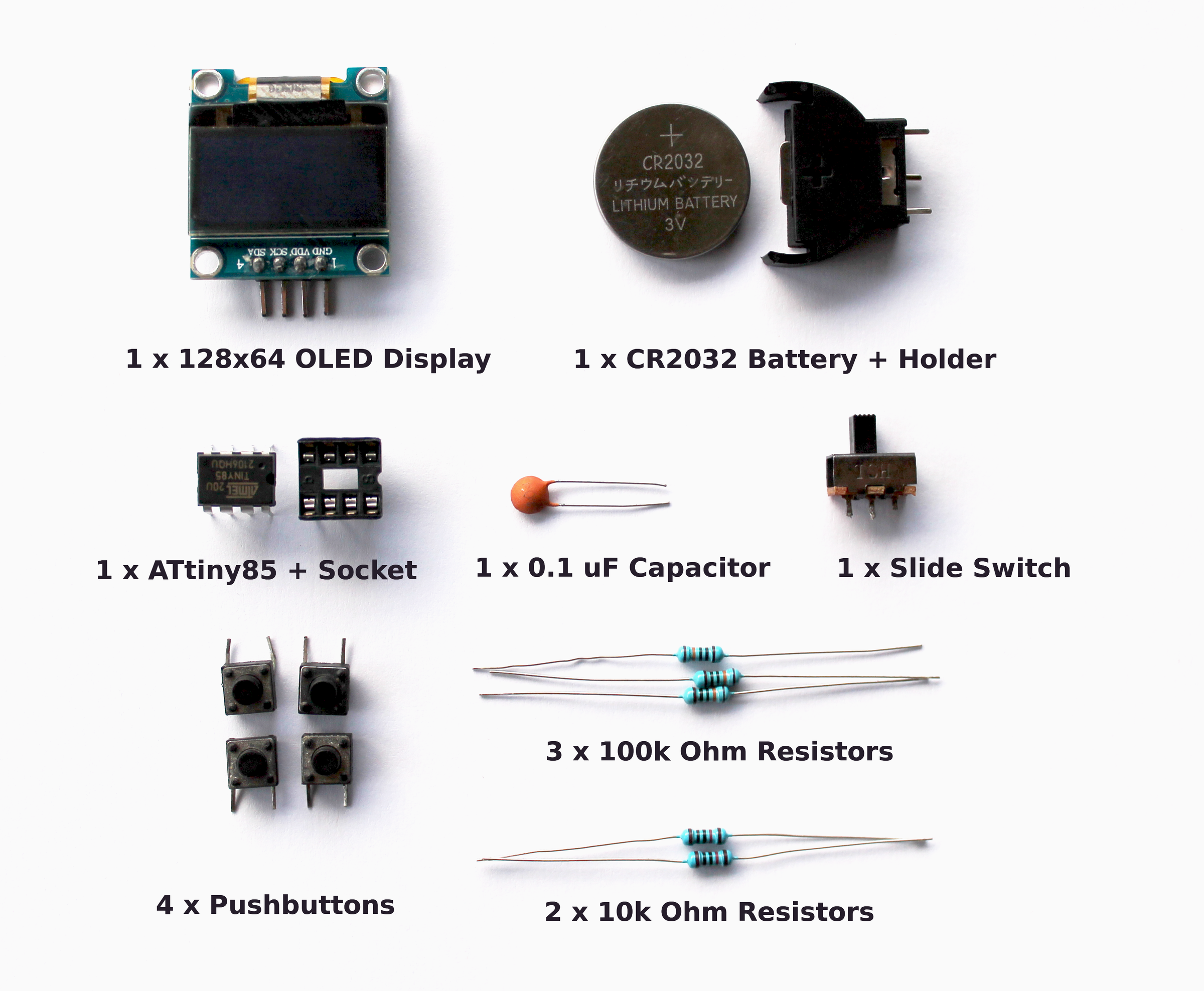 ATtiny85 Snake Game : 6 Steps (with Pictures) - Instructables