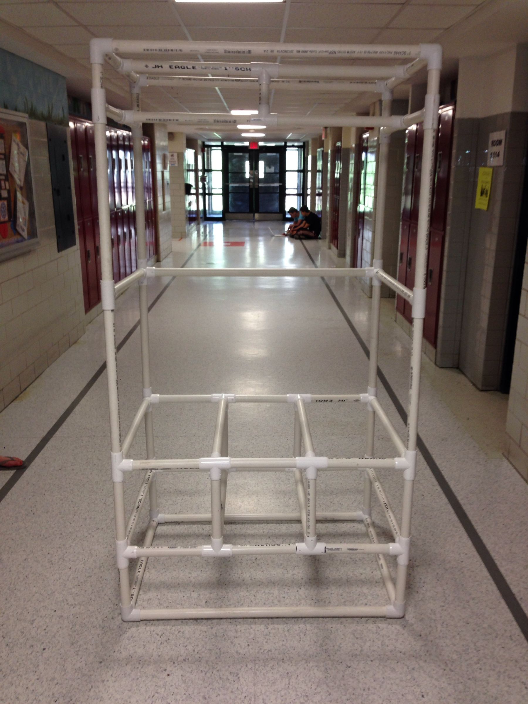 How to Make a Closet Organizer Out of PVC : 8 Steps (with Pictures ...