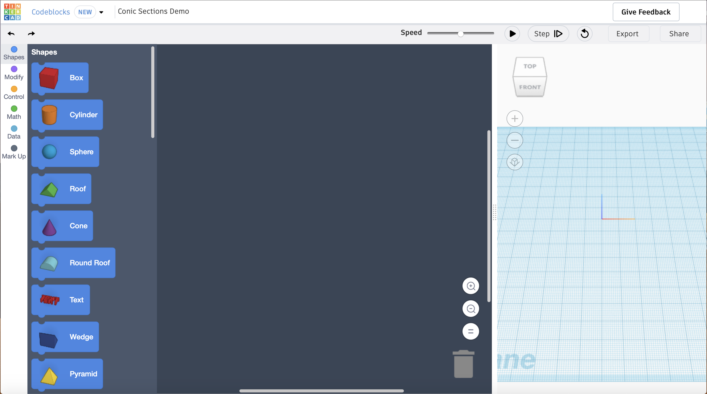 Learn About Conic Sections Using Tinkercad Codeblocks!! : 12 Steps ...